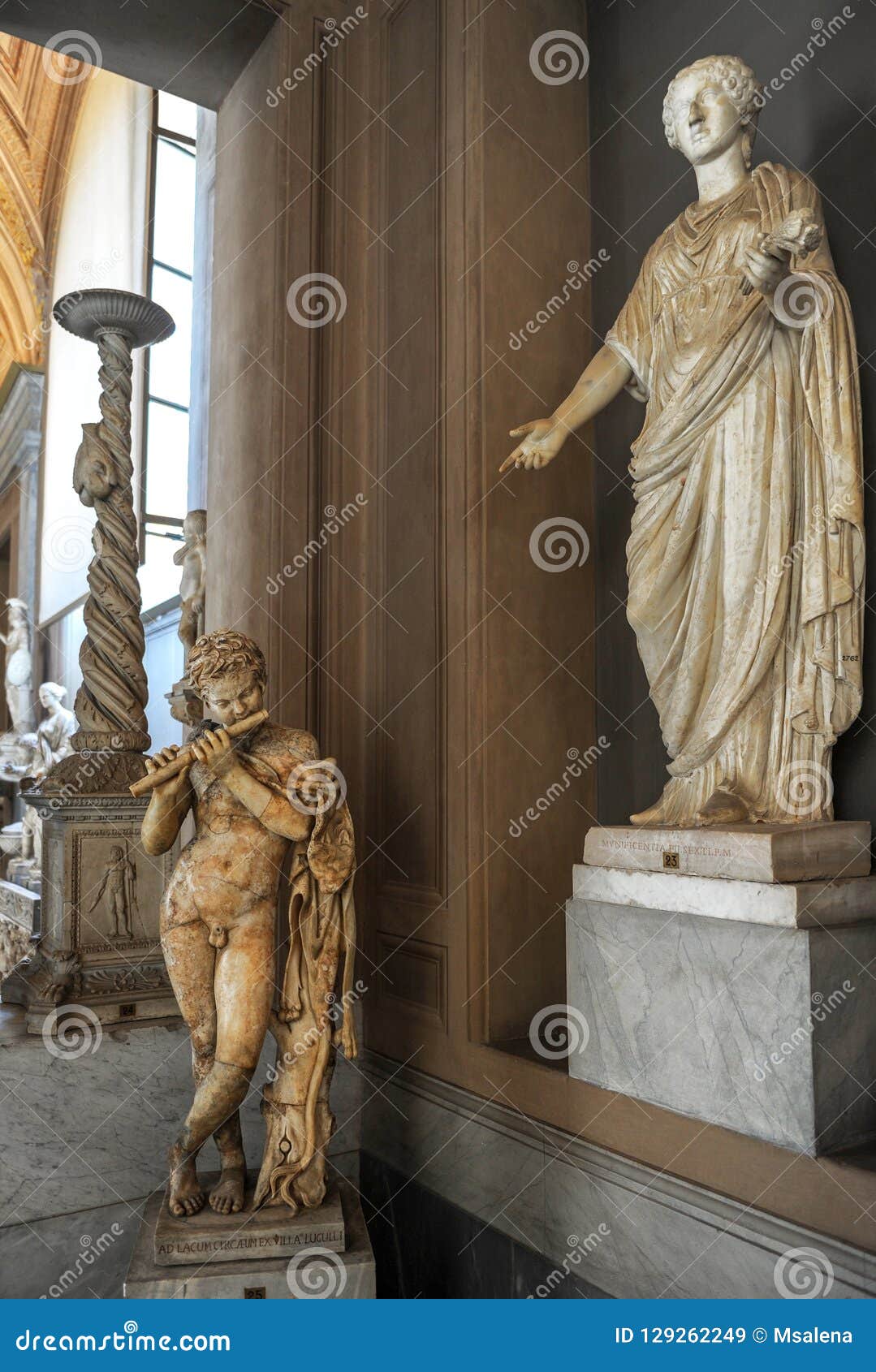 Statues at the Museum Exposition Editorial Stock Image - Image of ...