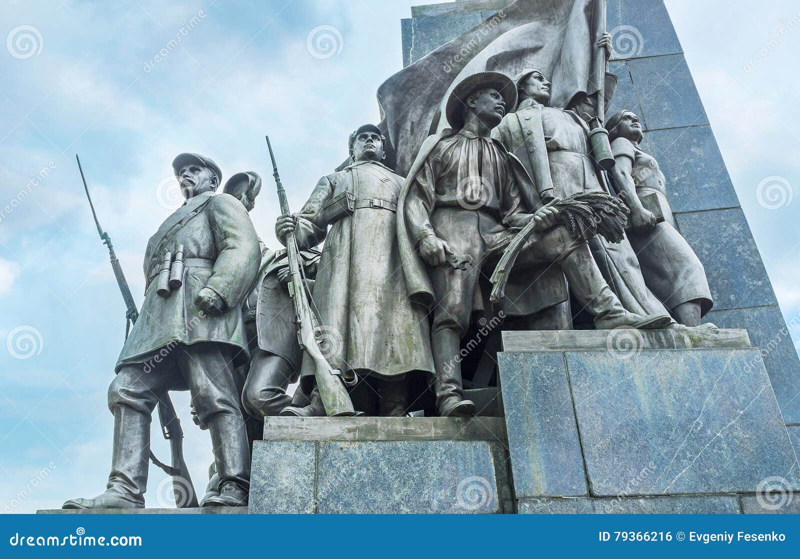 The Statues of Revolutioners Editorial Photo - Image of europe ...