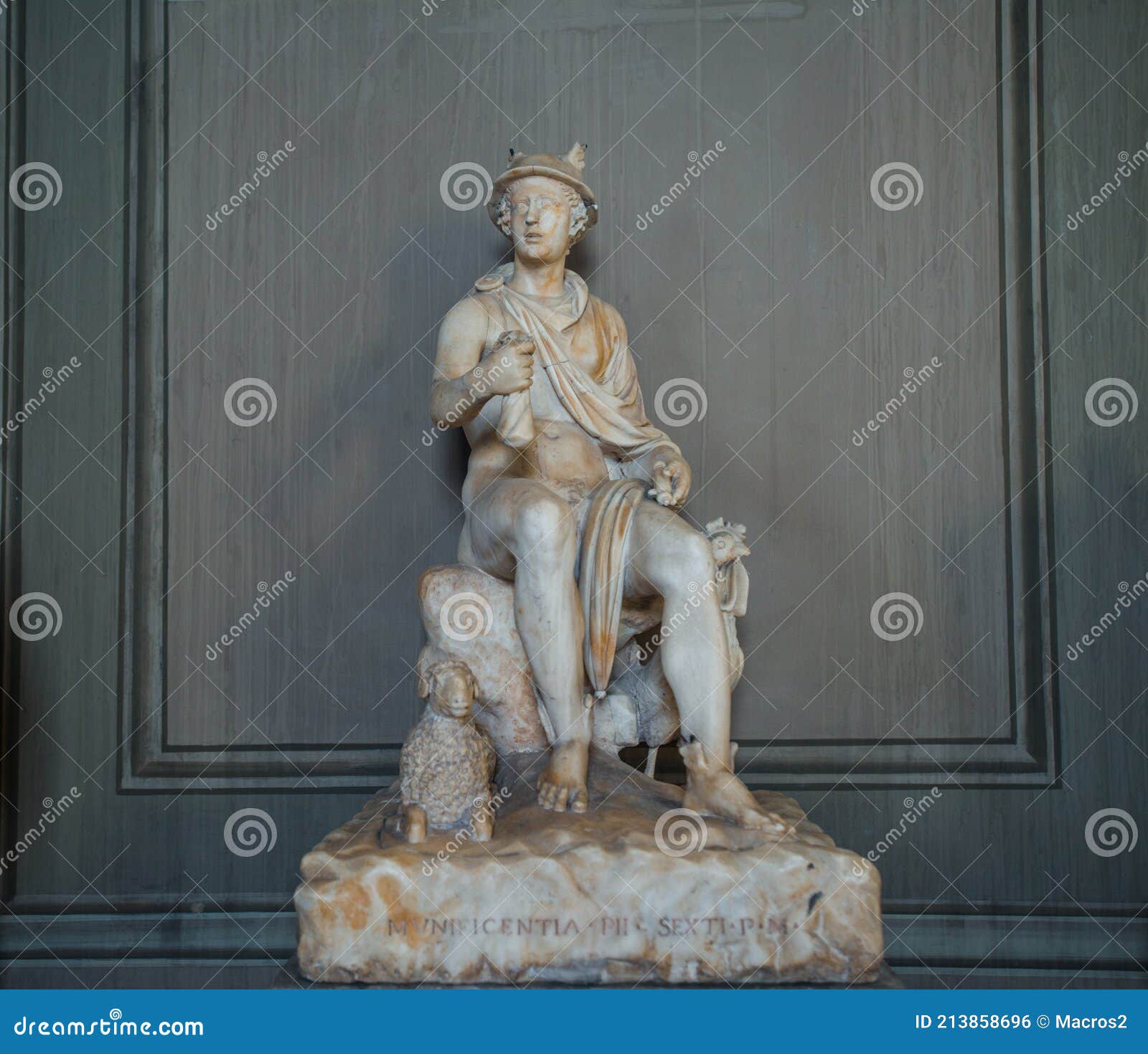 Statues in Rome Marble White Ancient in the Form of Angels Ancient Rome ...