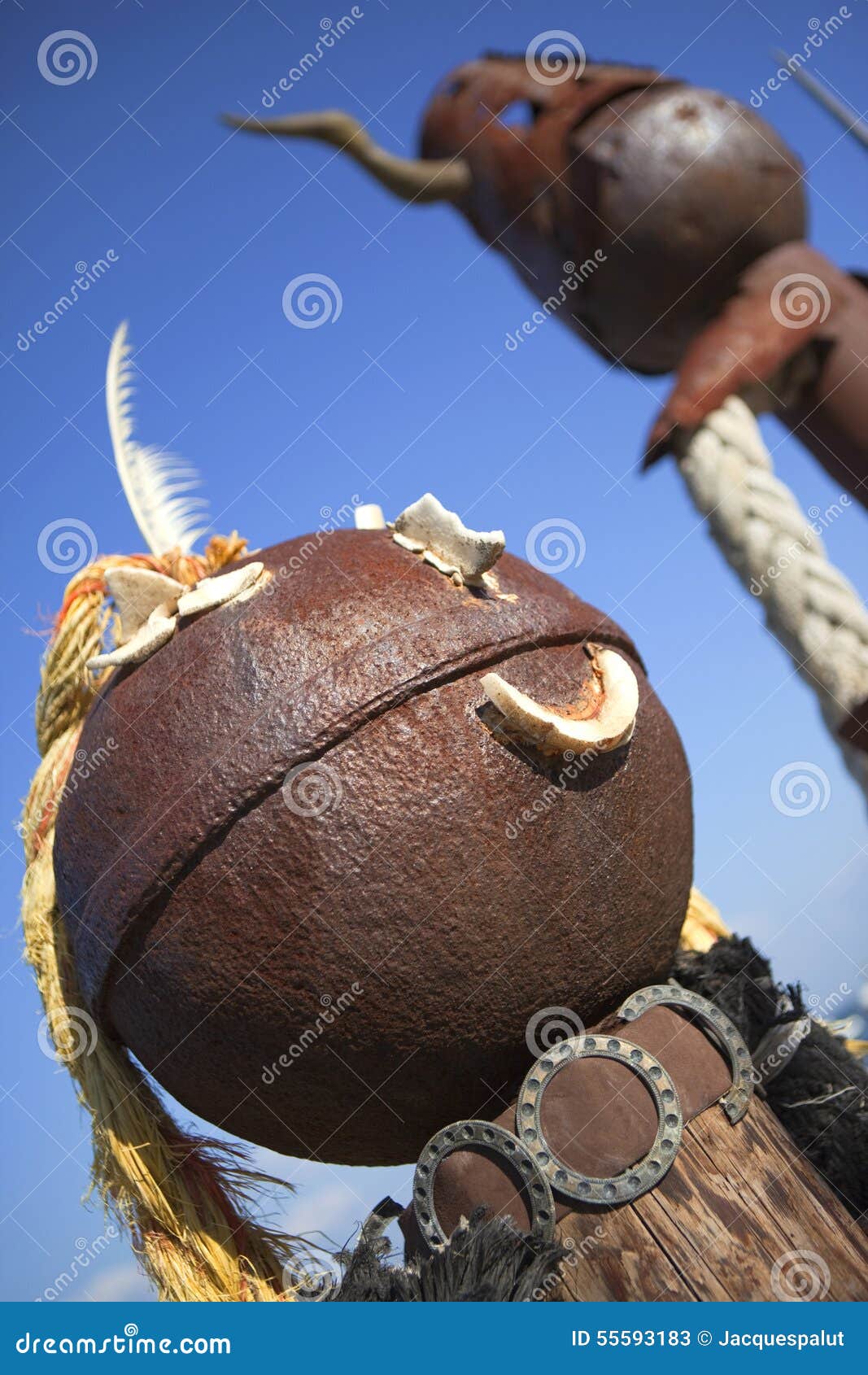 Statues stock image. Image of weathered, rustic, sculpture - 55593183