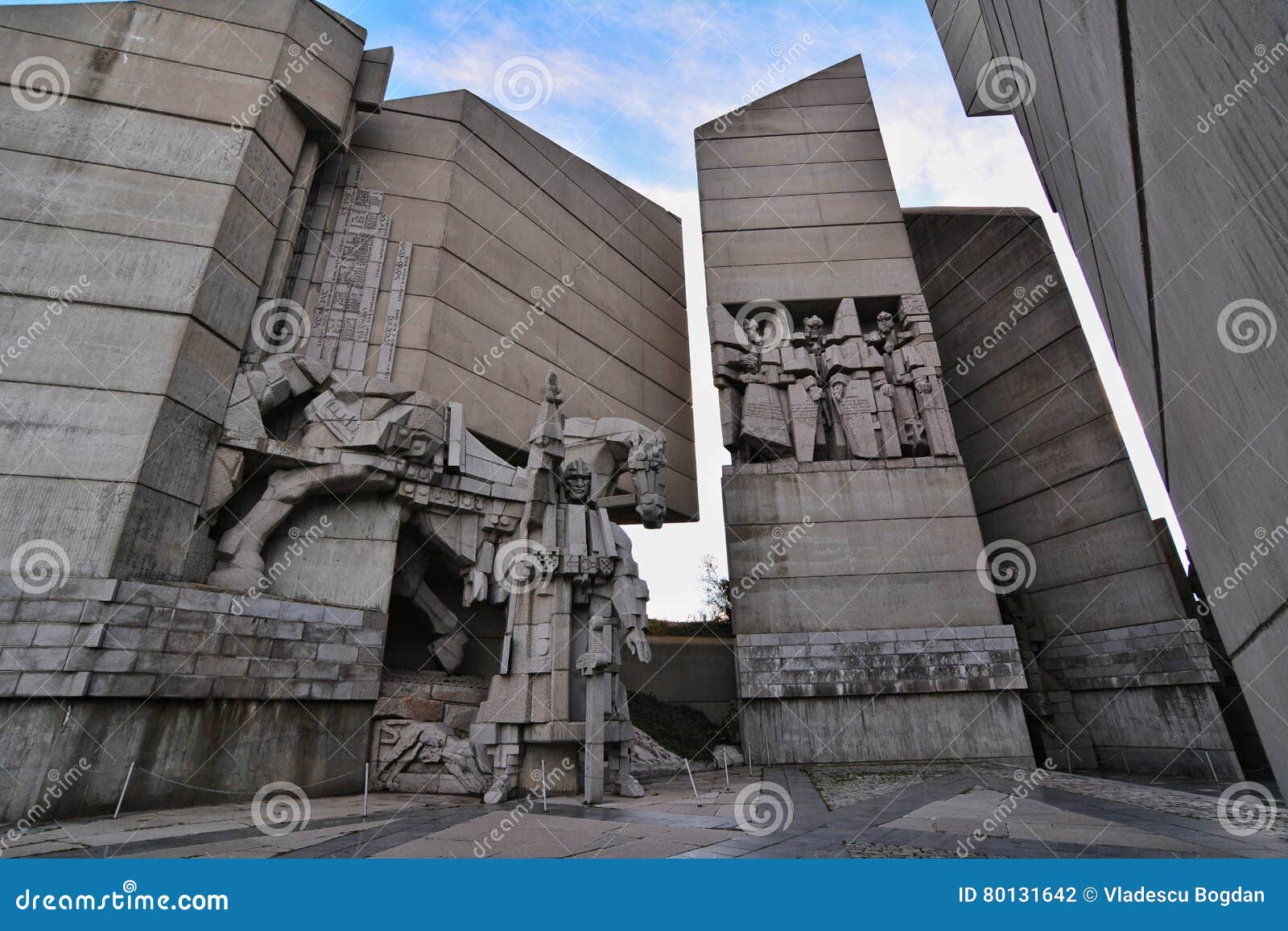 Statues of Shumen Monument, Bulgaria Editorial Photography - Image of ...