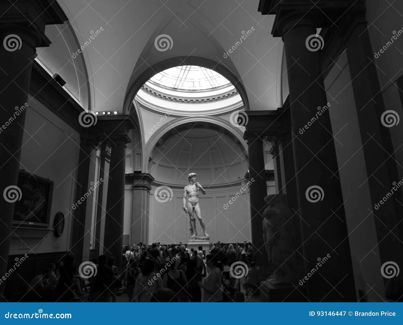 Status of David on Display, Florence, Italy Editorial Photography ...