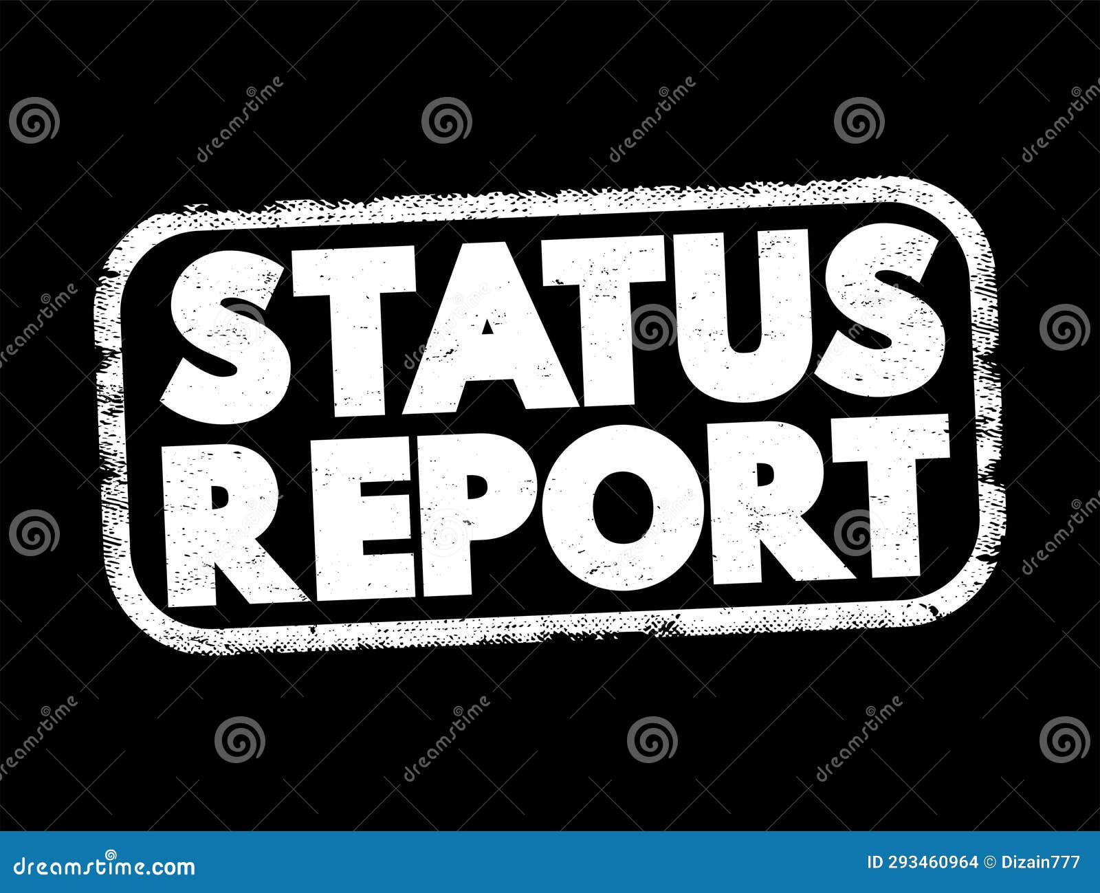 Status Report Text Stamp, Concept Background Stock Photo - Image of ...