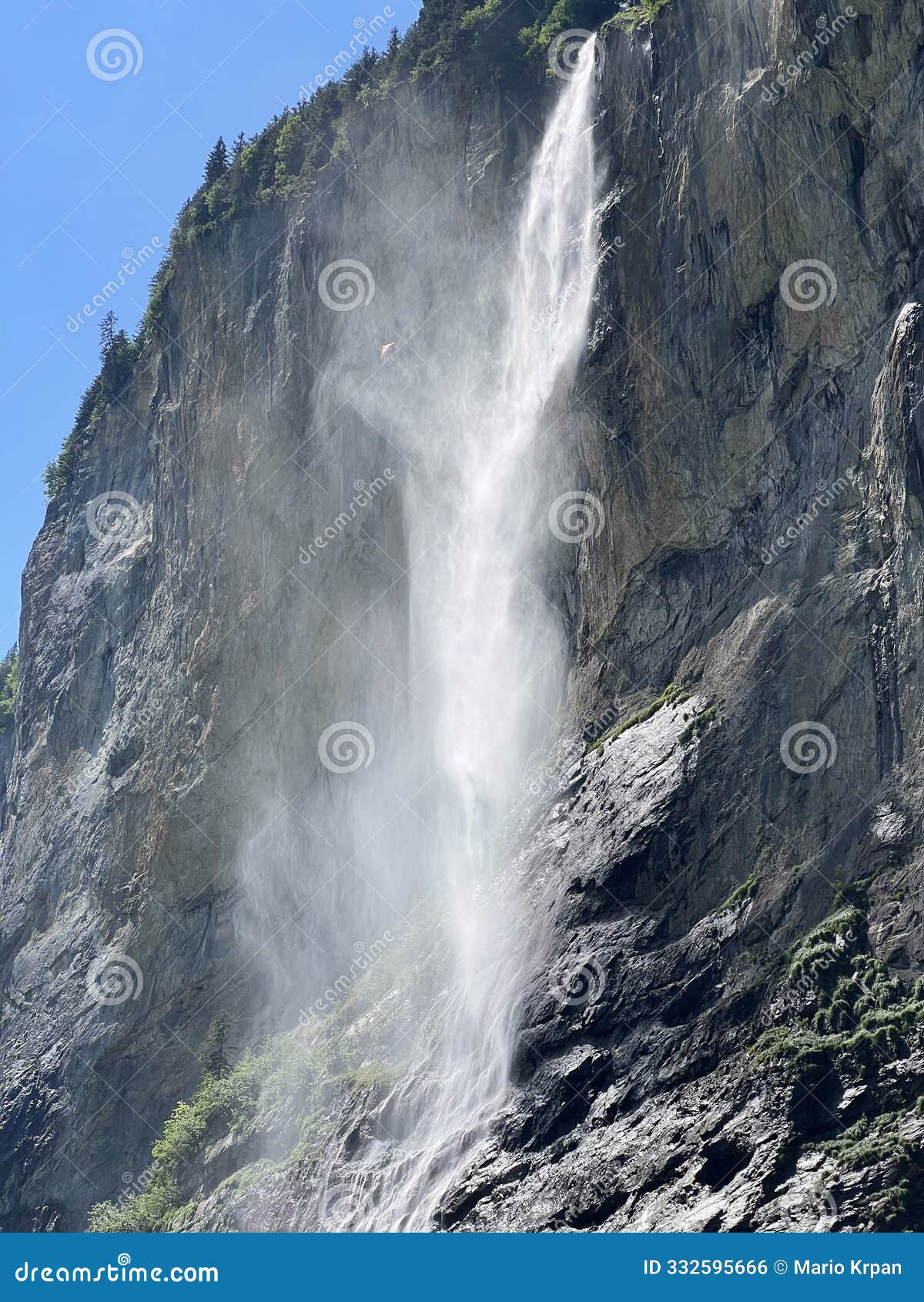 Staubbachfall Waterfall or Staubbachfall Waterfall - the Highest Free ...