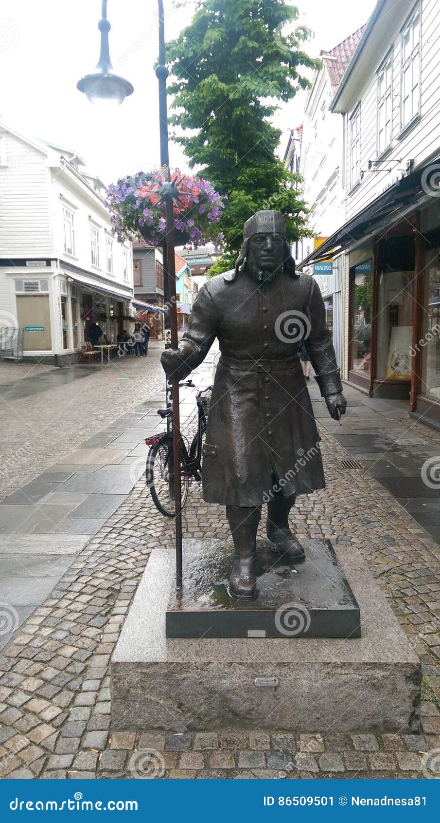 Stavanger Norway editorial photo. Image of clock, norway - 86509501