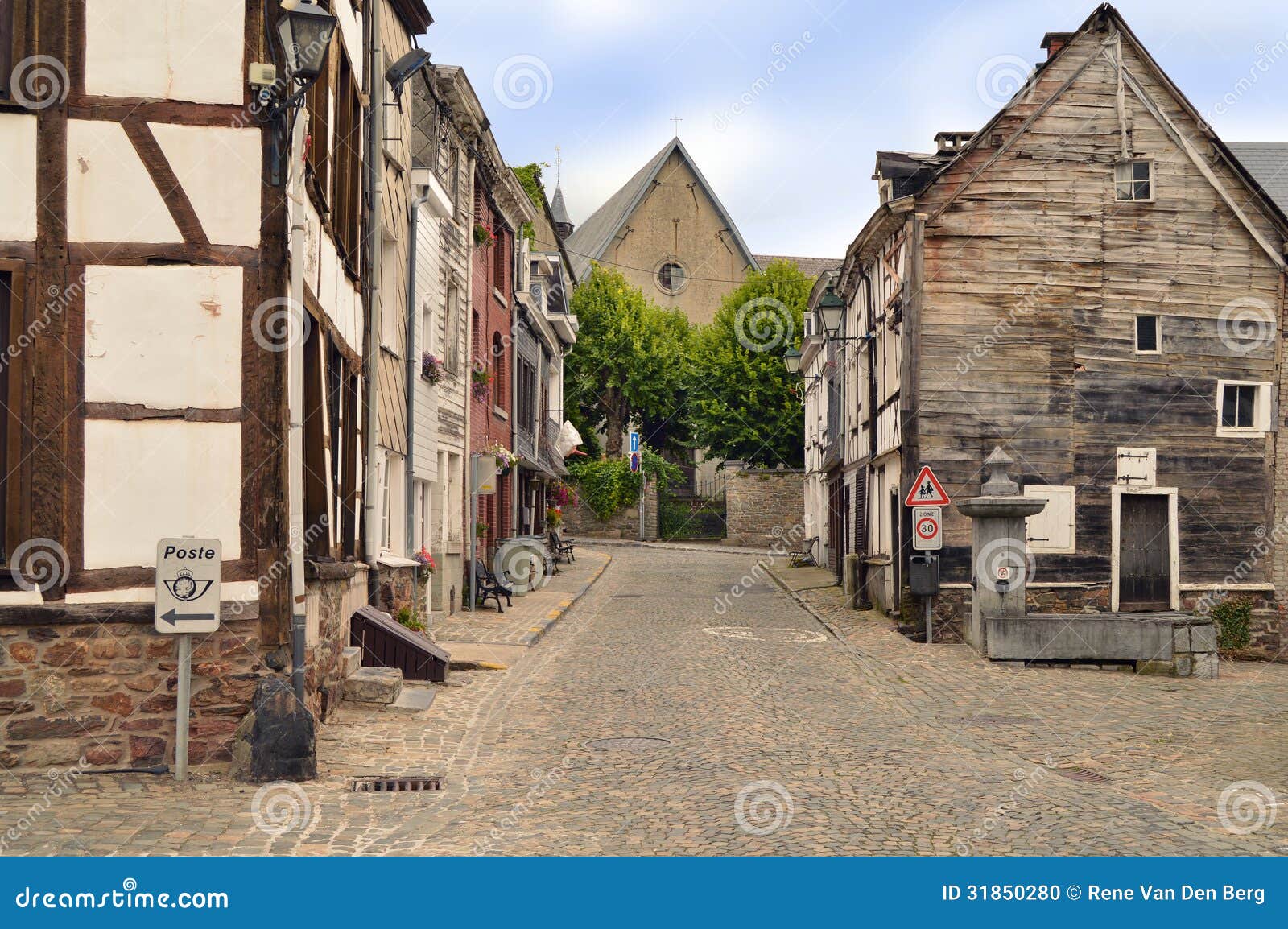 Stavelot, Belgique photo stock. Image du tourisme, fainéant - 31850280