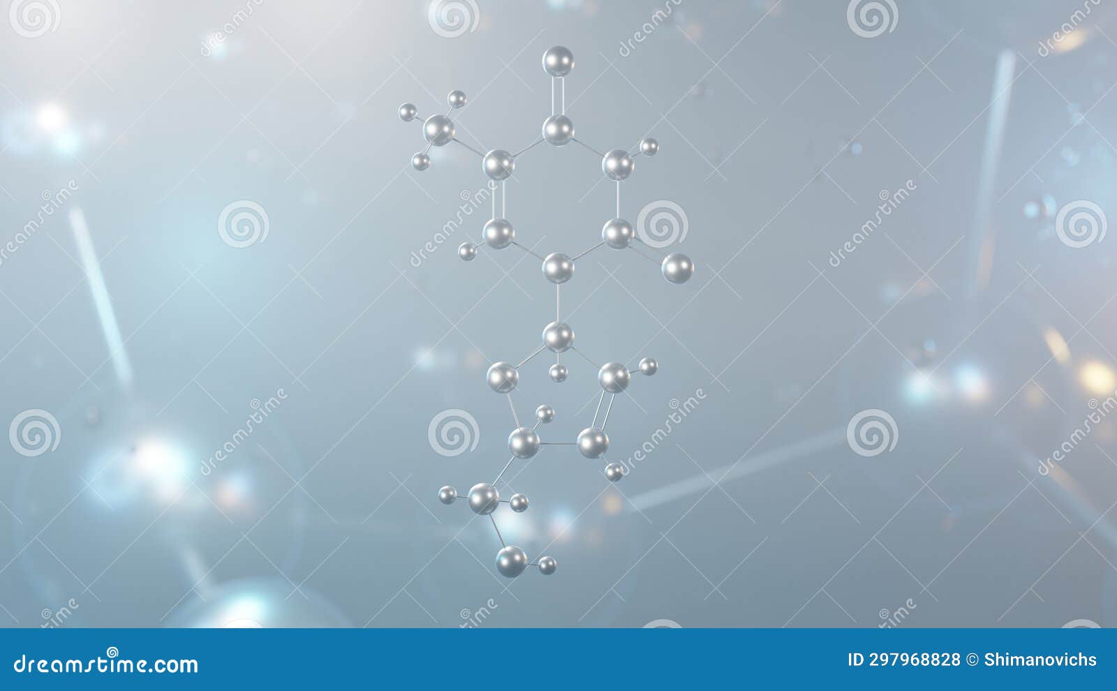 Stavudine Molecular Structure, 3d Model Molecule, Antiretroviral ...