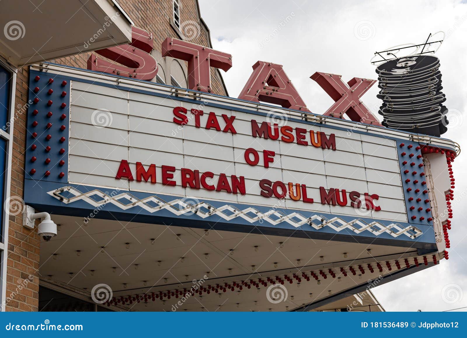 Stax Museum of American Soul Music Marquee Editorial Stock Image ...