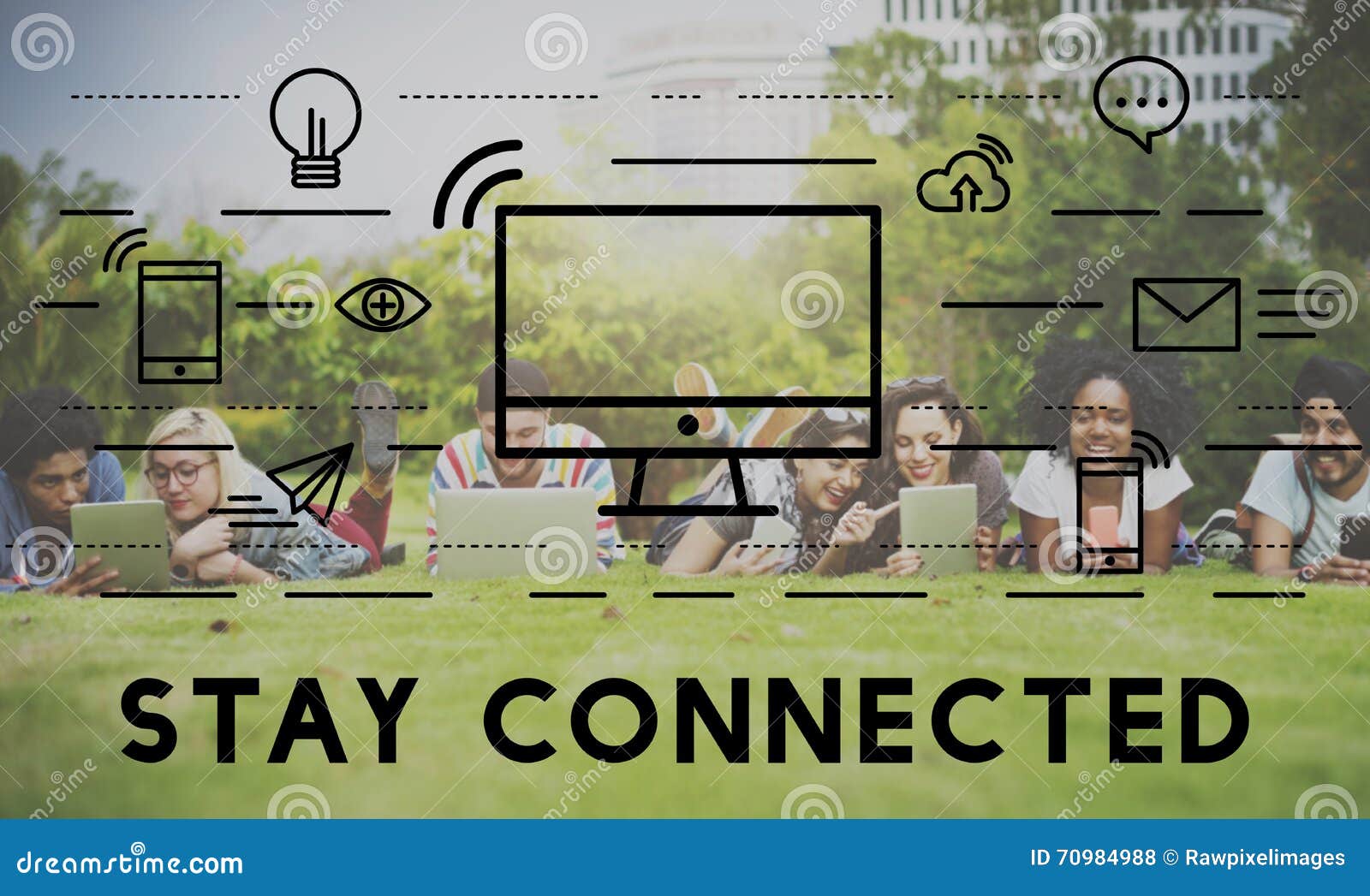 Stay Connected Communication Connection Media Concept Stock Photo ... Stay Connected Communication Connection Media Concept Stock Photo ...