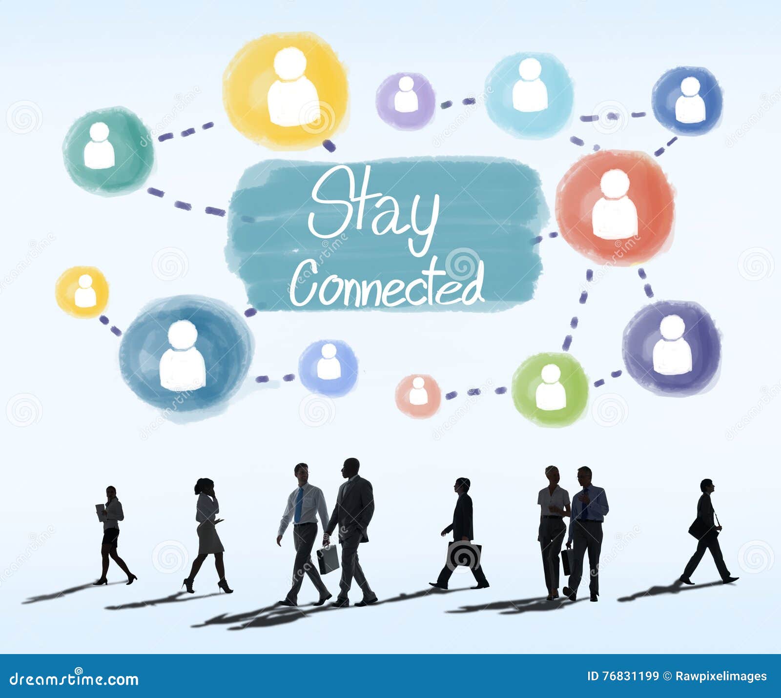 Connected Royalty-Free Stock Image | CartoonDealer.com #1936546