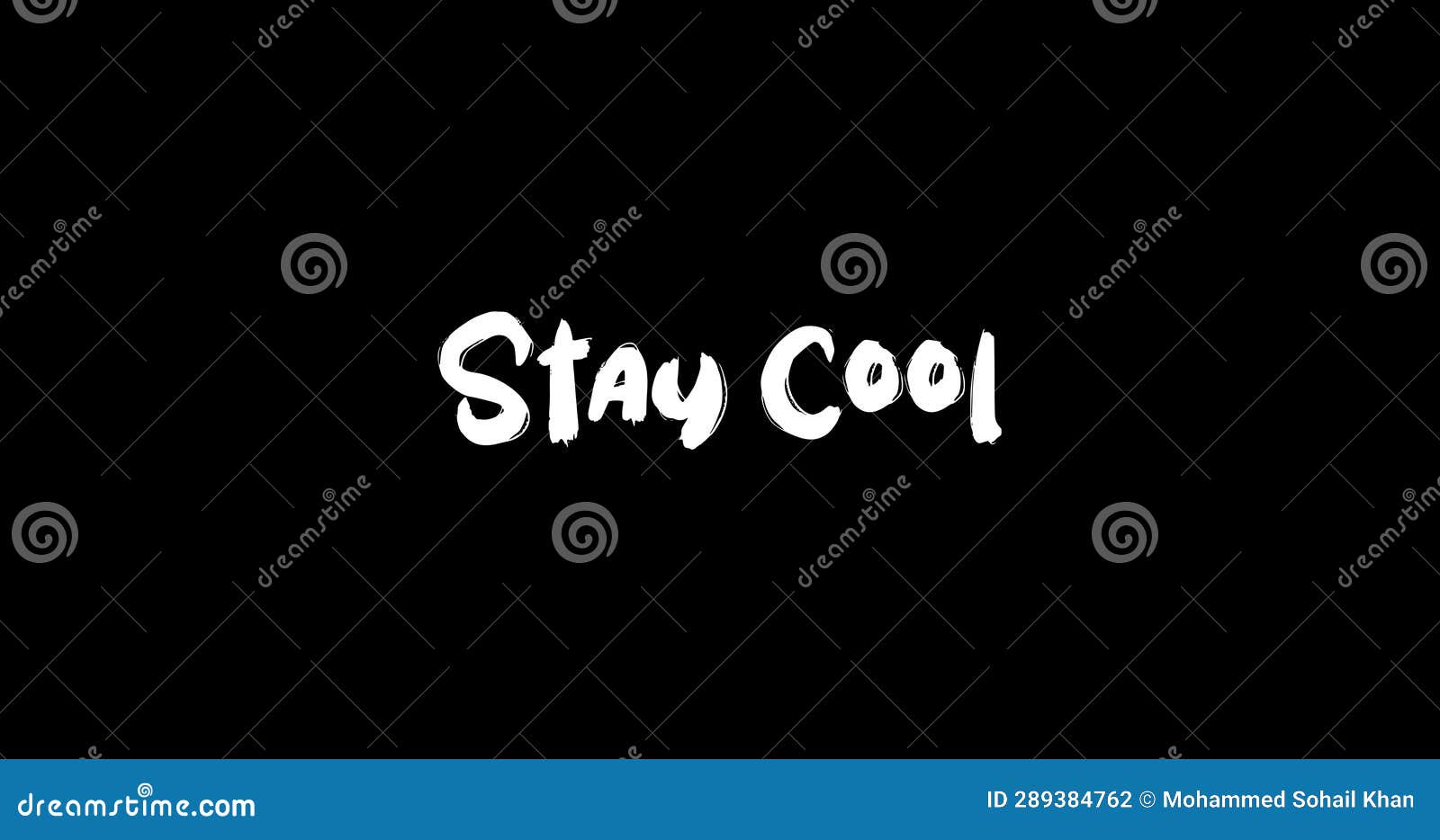 Stay Cool Grunge Transition Effect of Text Typography Animation on ...