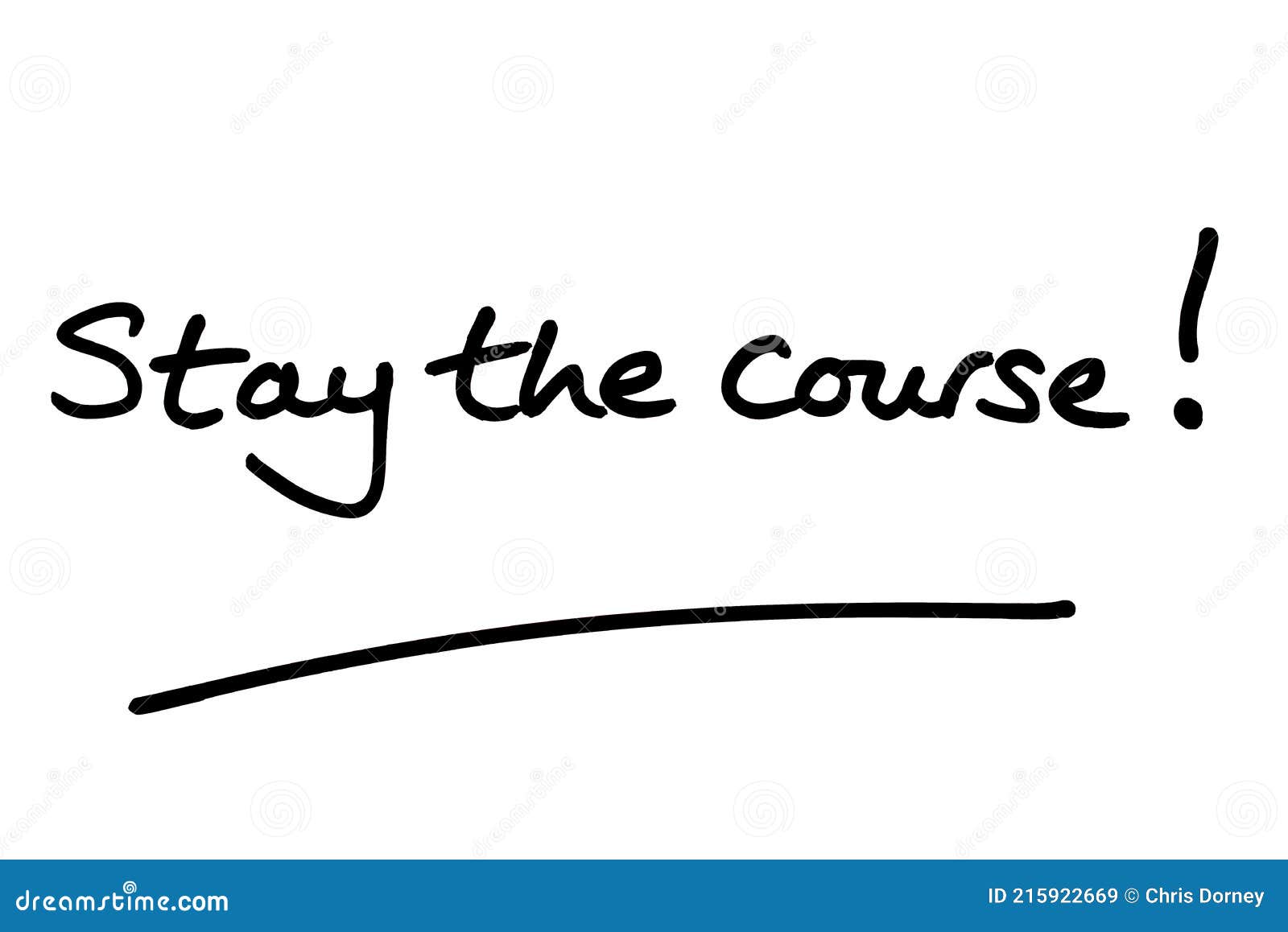 Stay On Course Stock Image | CartoonDealer.com #21865867