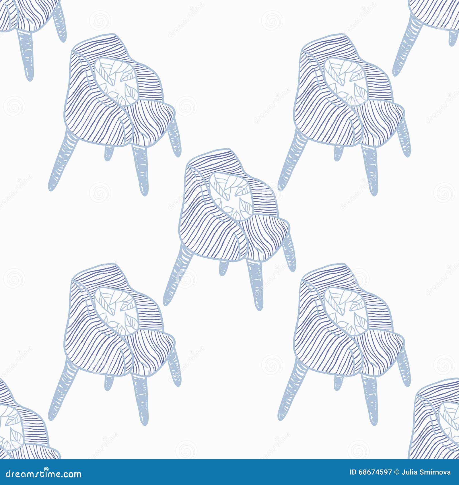 Stay Fancy Illustrations, Seamless Patterns Stock Illustration ...