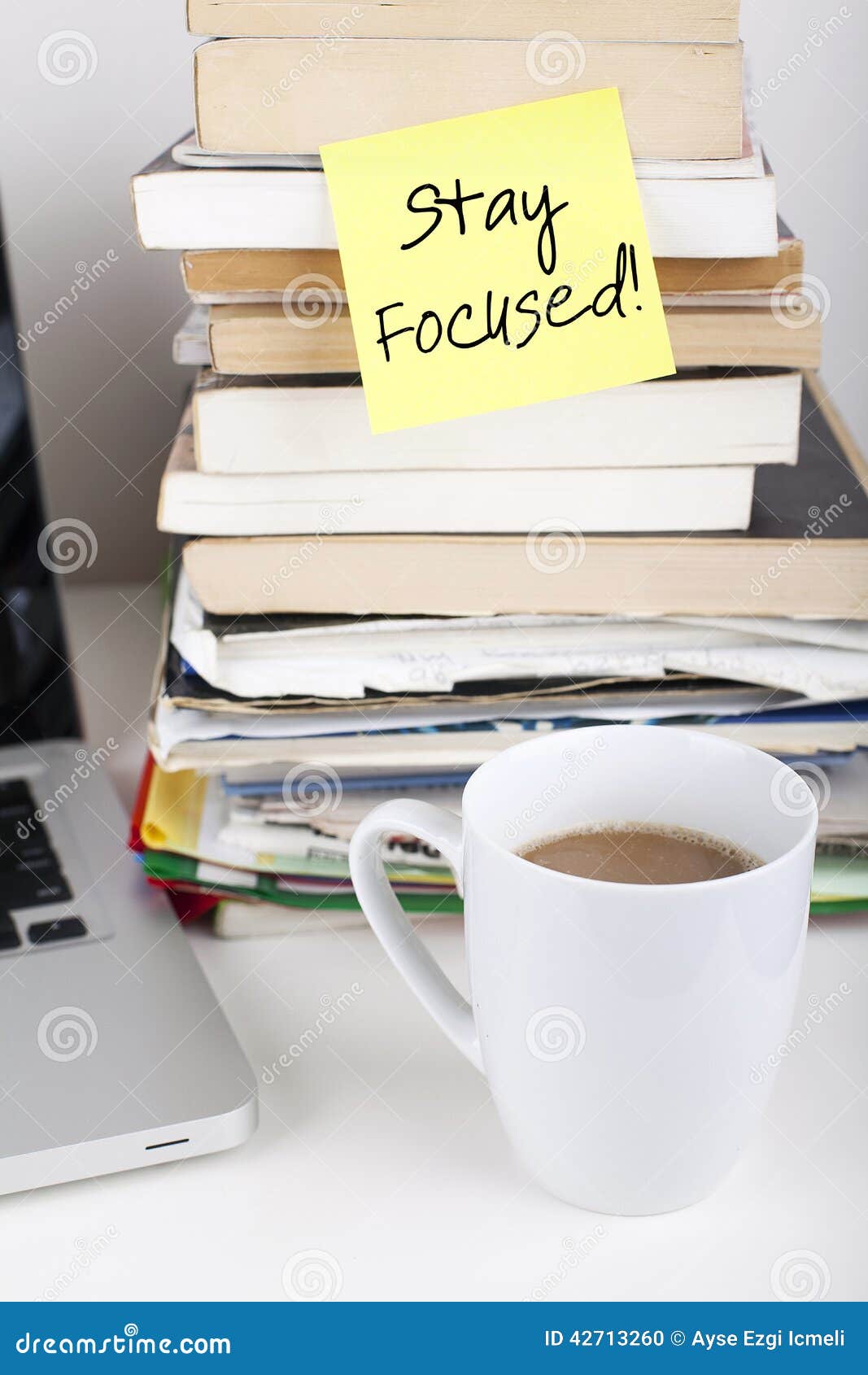 Stay Focused Work Hard Focus Learn Teamwork Leadership Stock ...