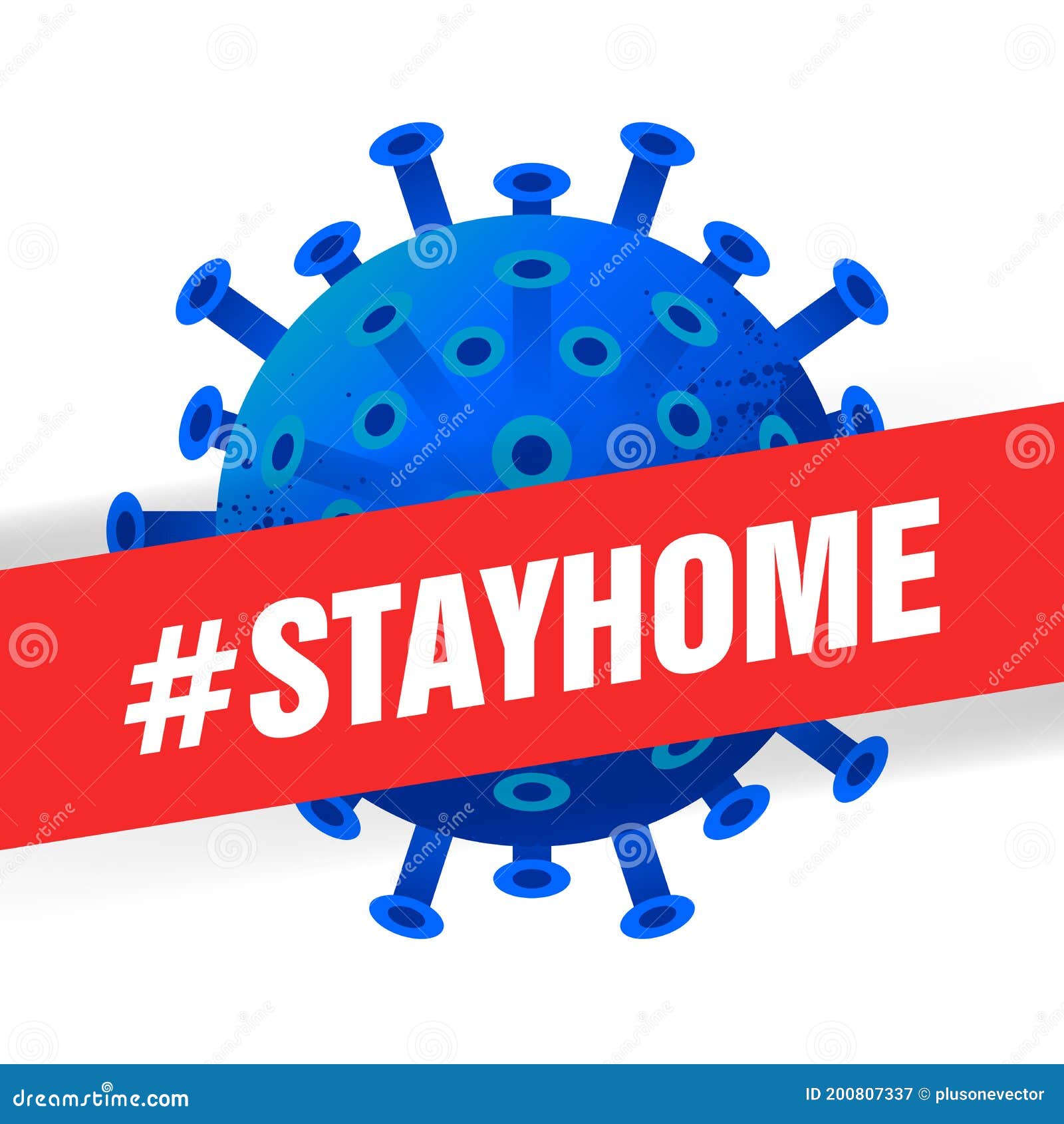 Stay Home Content on a White Background. Hashtag Stay Home Background ...