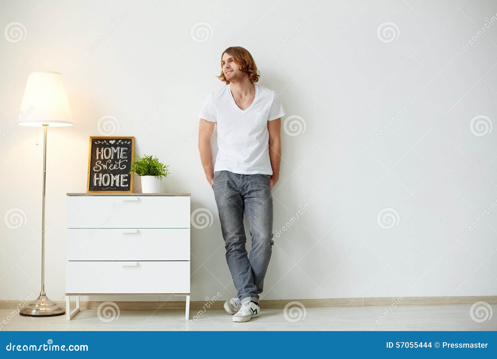 Stay-at-home stock photo. Image of cheerful, isolated - 57055444