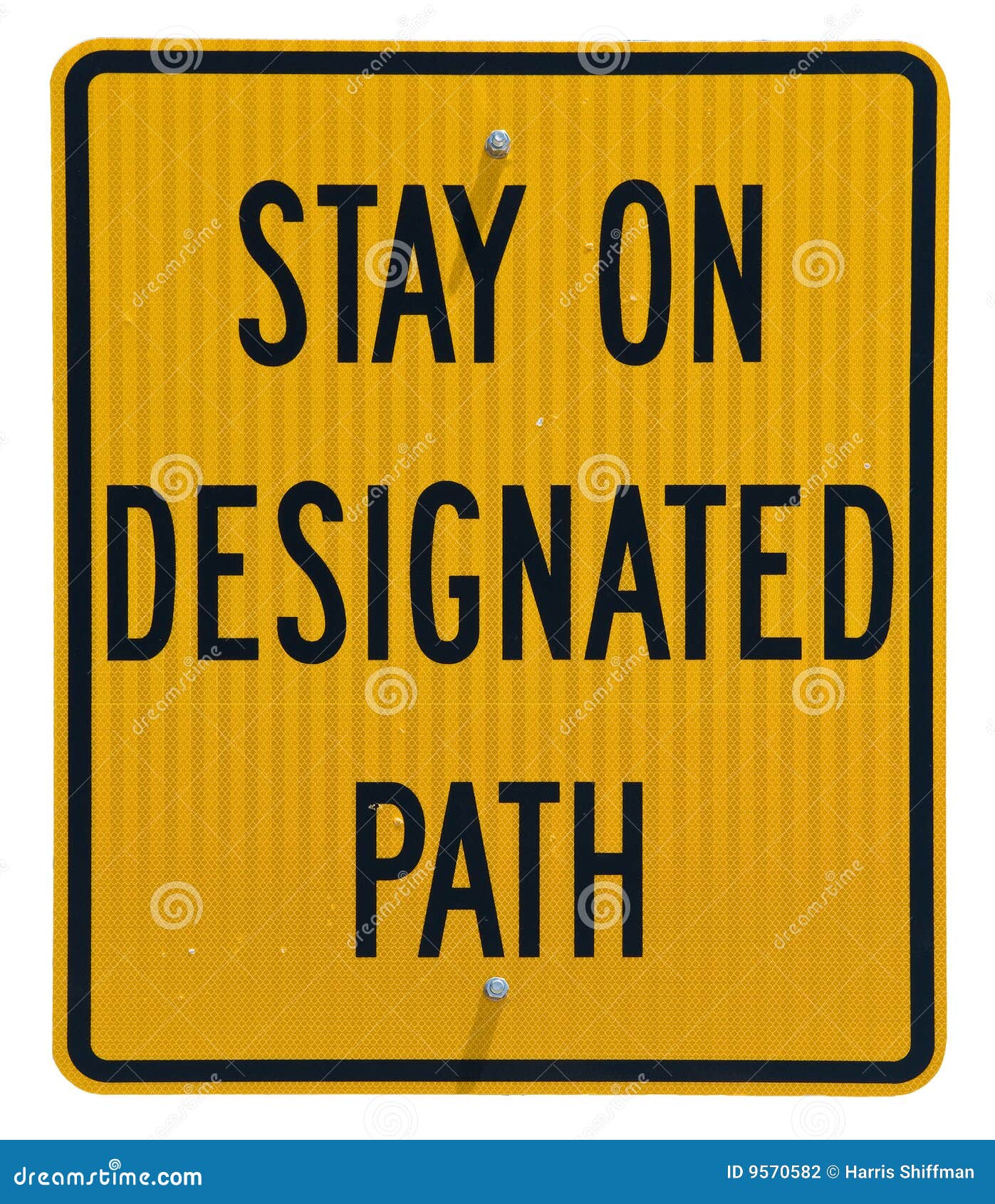 Stay on Path stock photo. Image of advisory, instruction - 9570582