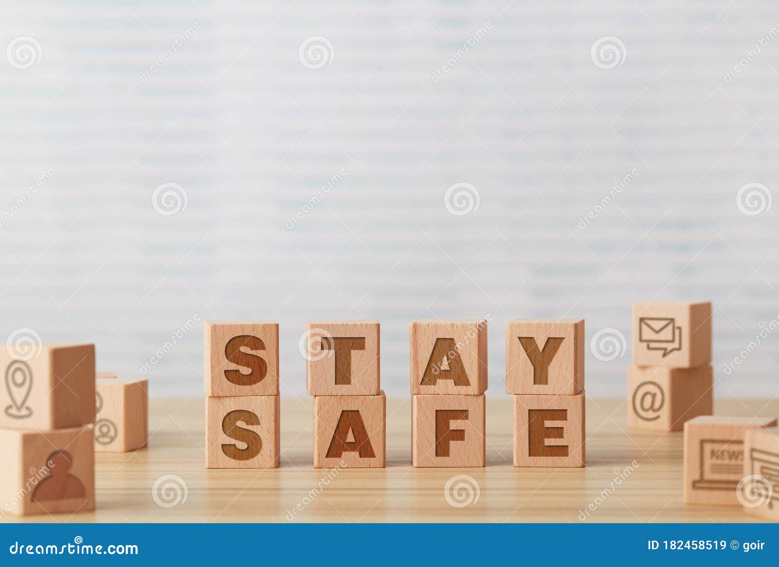 Stay safe concept stock image. Image of covid19, coronavirus - 182458519