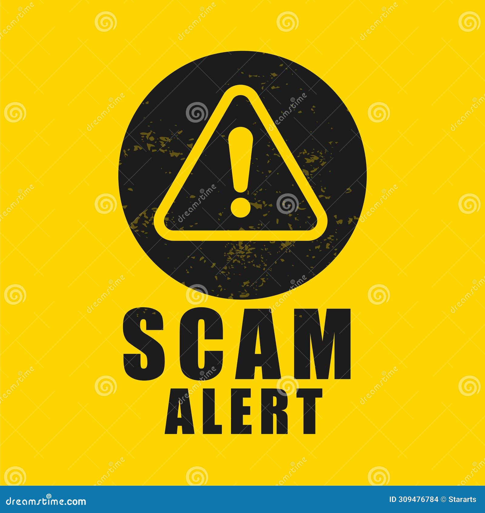 Stay Safe and Secure from Cryptojacking with Scam Alert Background ...