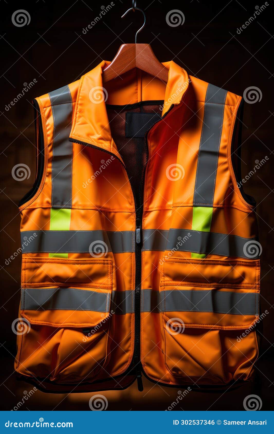 Vis Vest. Visible Jacket. Yellow Visible Vest For Safety. Jacket For ...