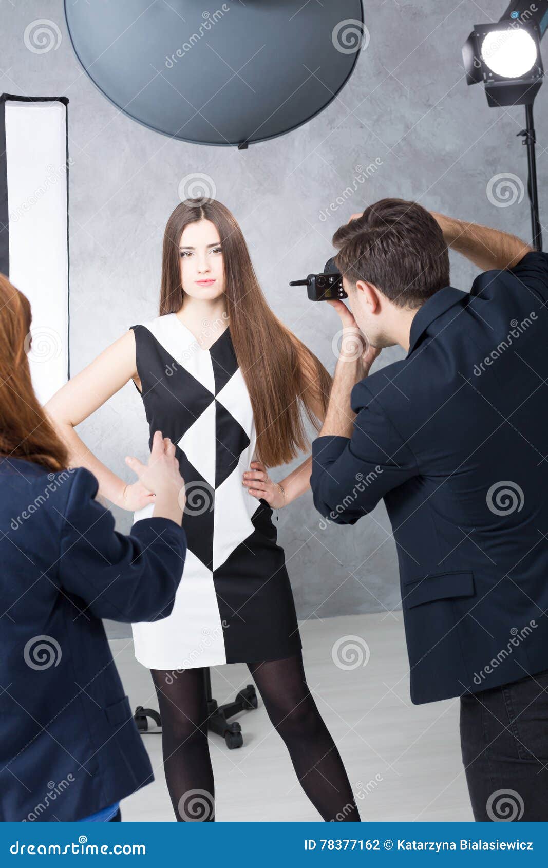 Stay Still and Look at the Camera Stock Photo - Image of women, session ...
