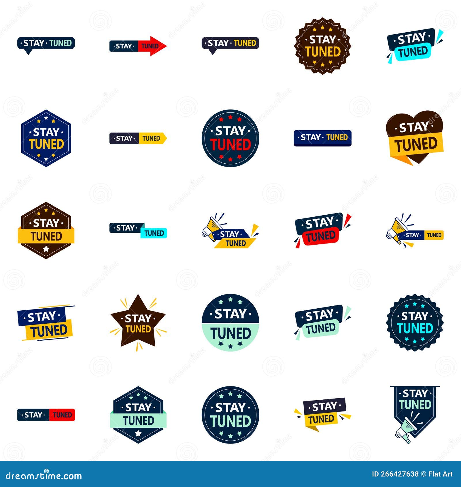Stay Tuned 25 Professional Vector Designs for a Polished and Refined ...