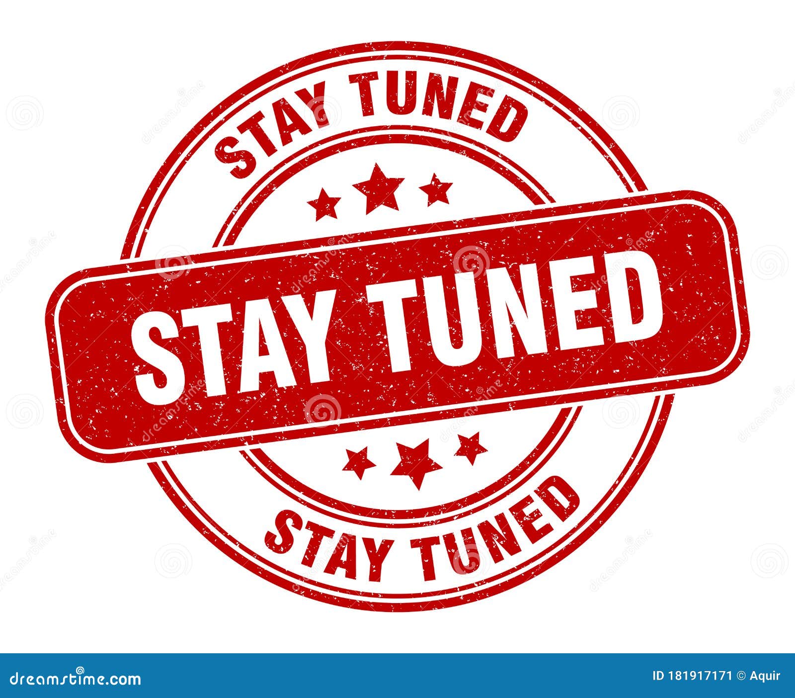 Stay Tuned Stamp. Stay Tuned Round Grunge Sign Stock Vector ...
