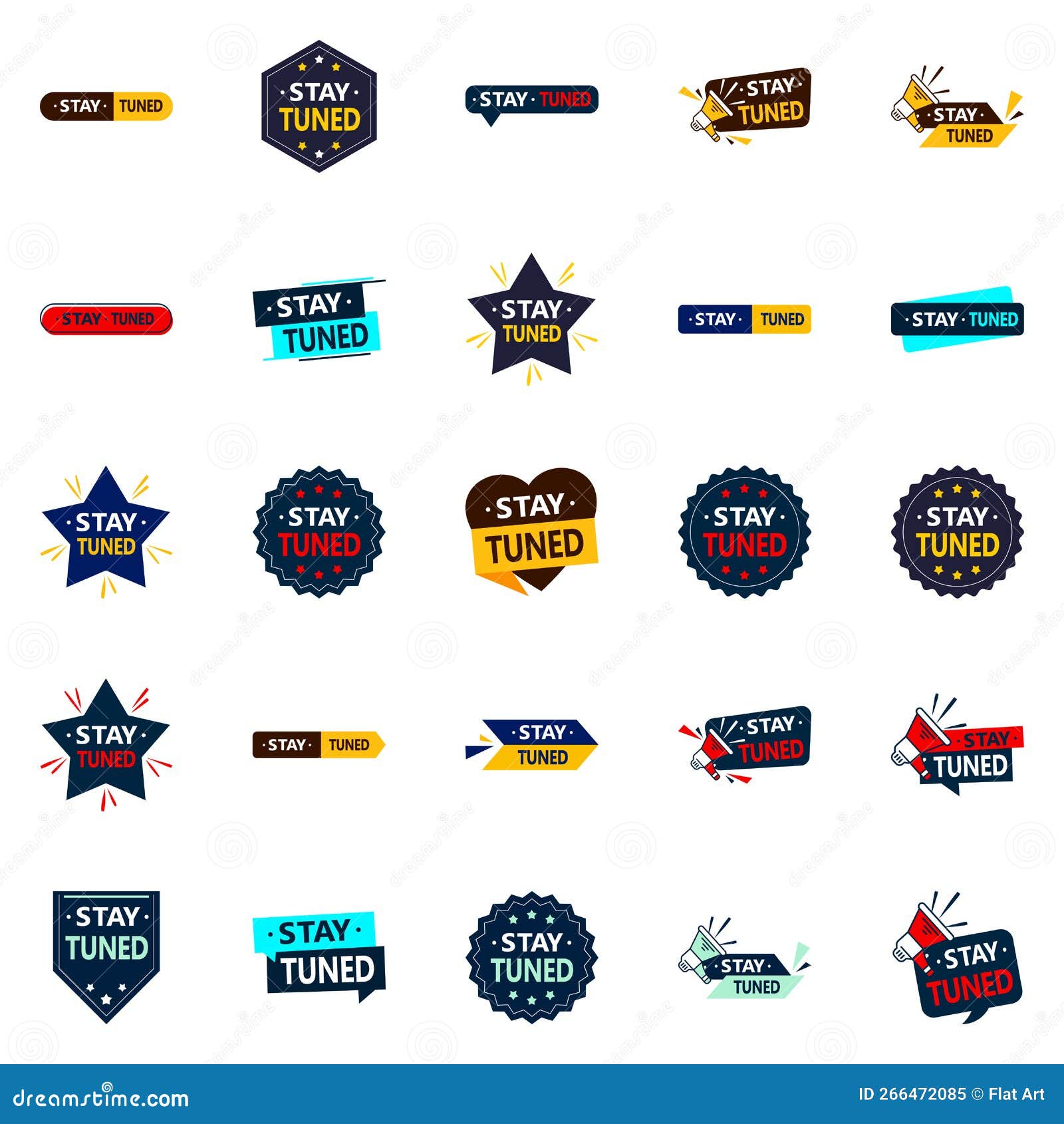 Stay Tuned 25 Versatile Vector Designs for All Your Branding Needs ...