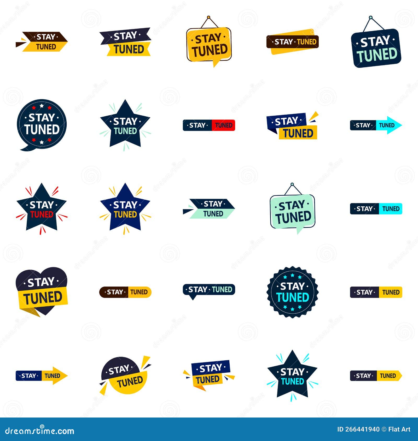 Stay Tuned 25 Versatile Vector Images for a Dynamic and Adaptive Brand ...