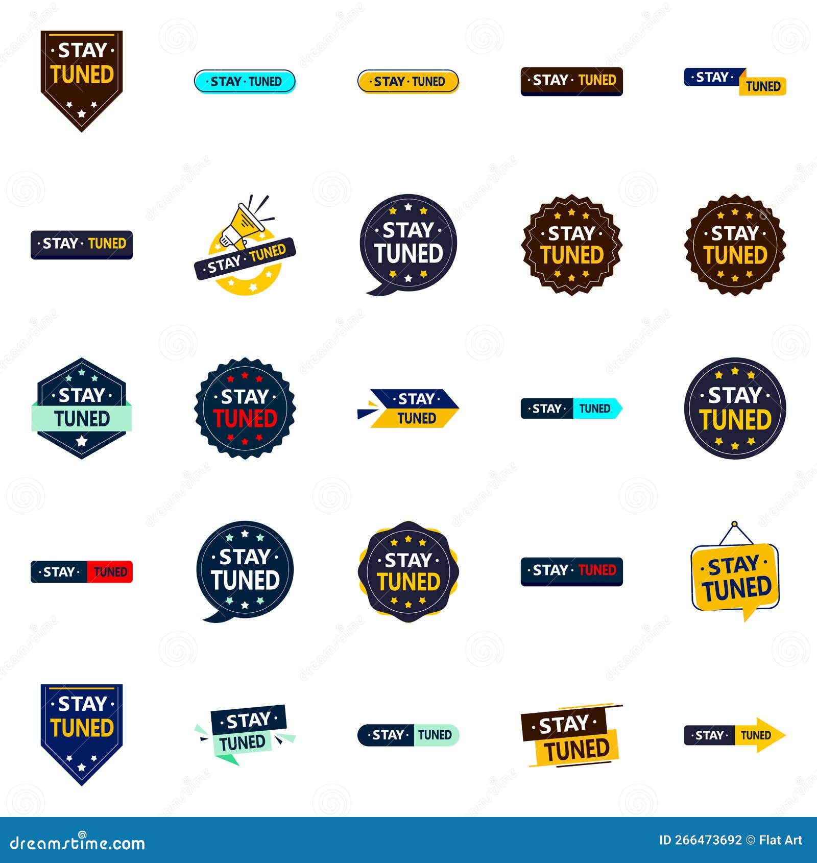 Stay Tuned 25 Versatile Vector Images for a Dynamic and Adaptive Brand ...