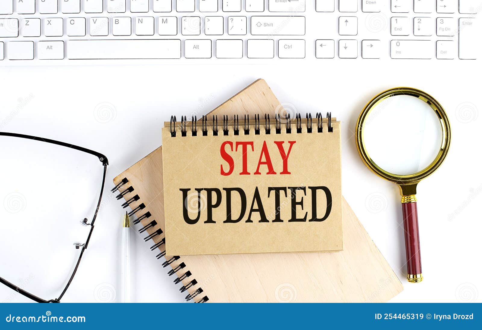 STAY UPDATED Text in the Office Notebook with Keyboard, Magnifier and ...