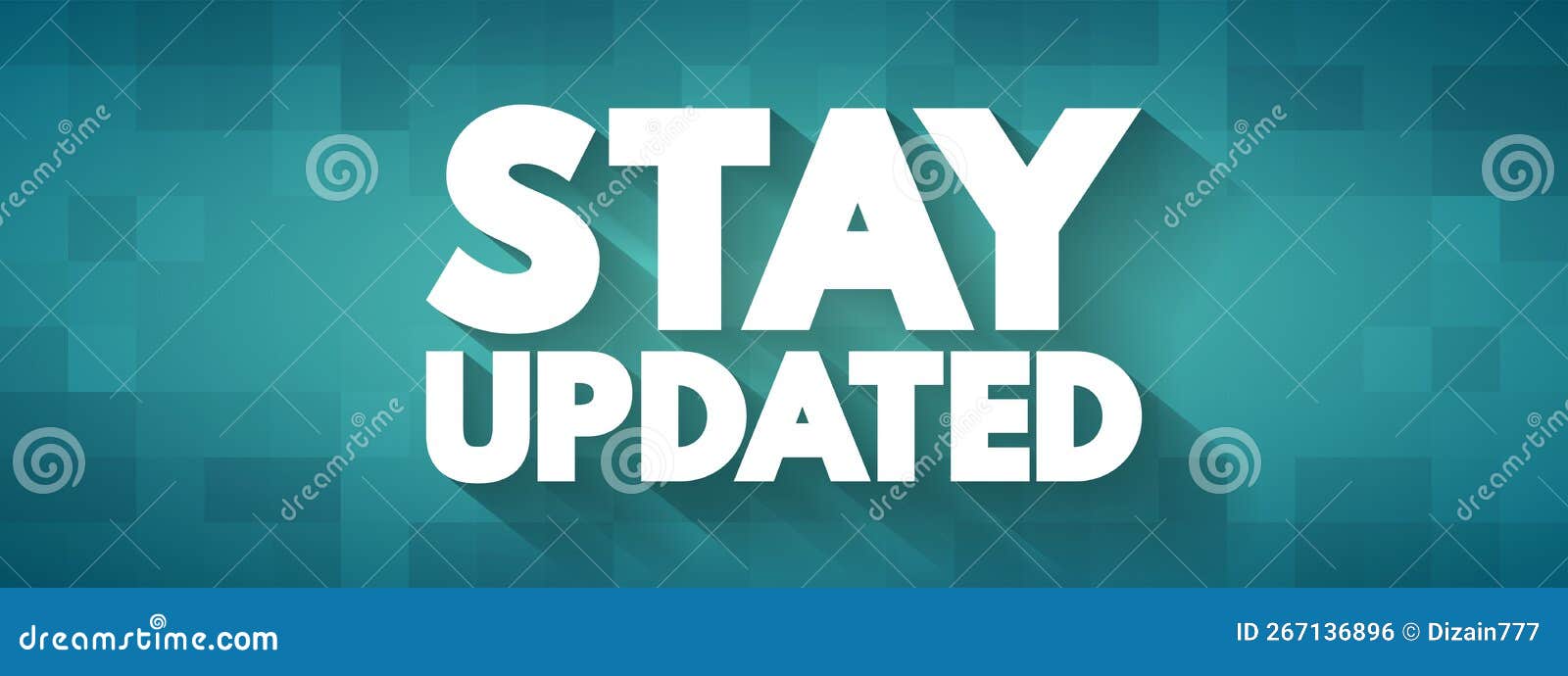 Stay Updated, Animated Typography Stock Photography | CartoonDealer.com ...