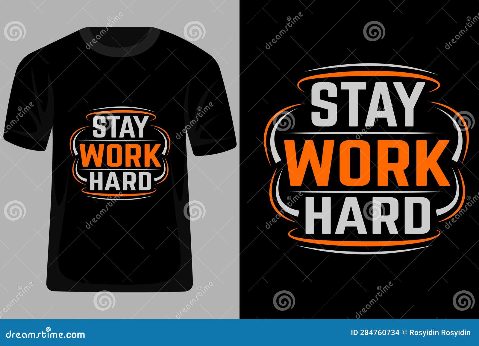 Stay And Work At Hone Vector Flat Illustration With Hand Drawn ...