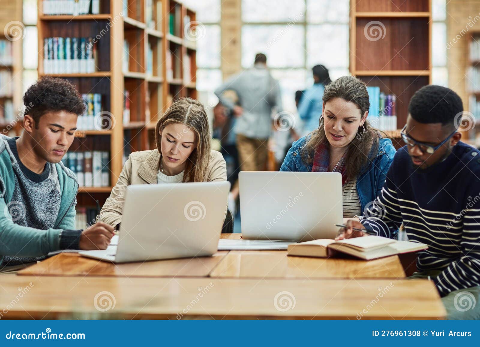 Staying Fully Engaged in Their Education. a Group of University ...