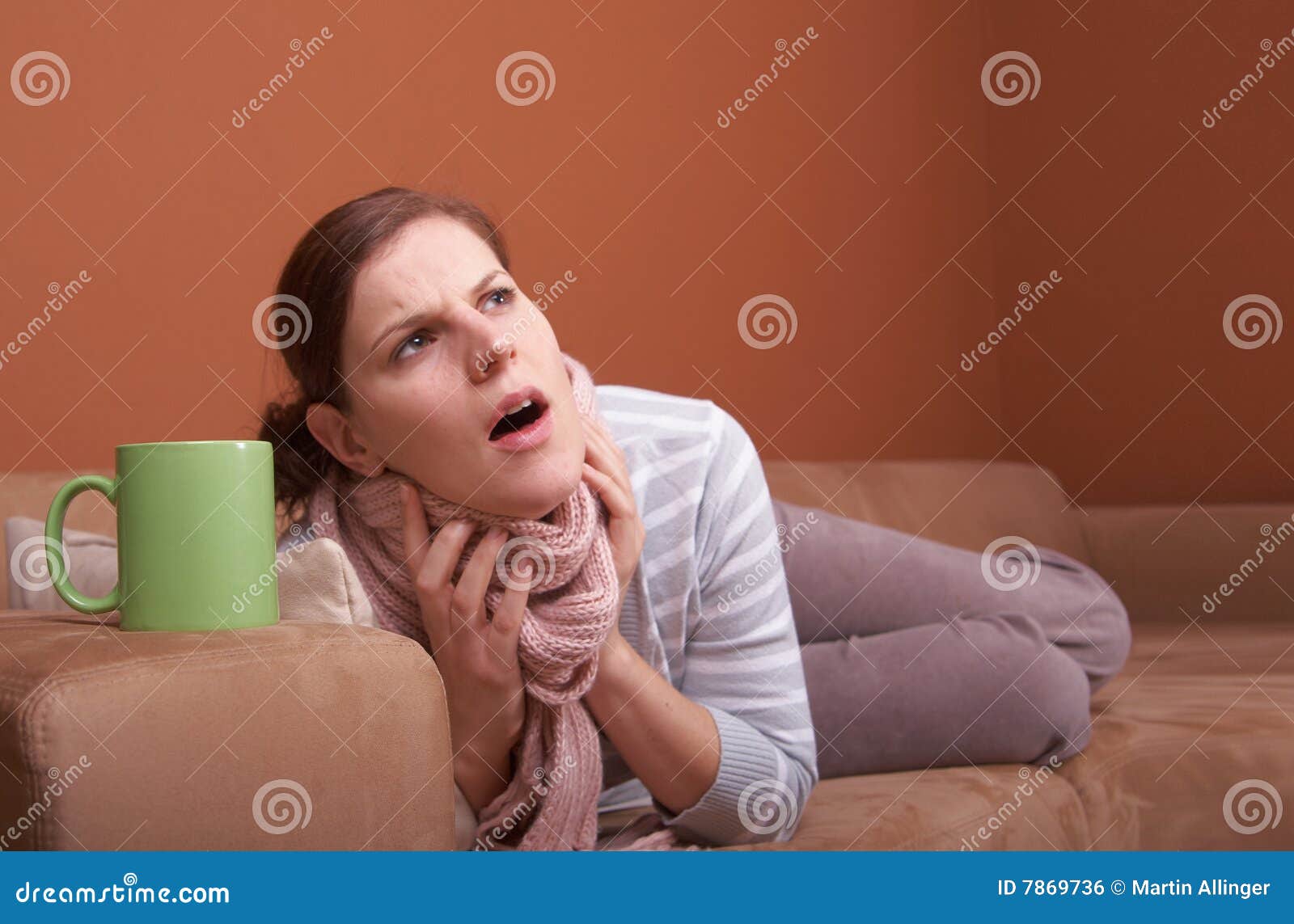 Staying home sick stock photo. Image of face, light, brown - 7869736