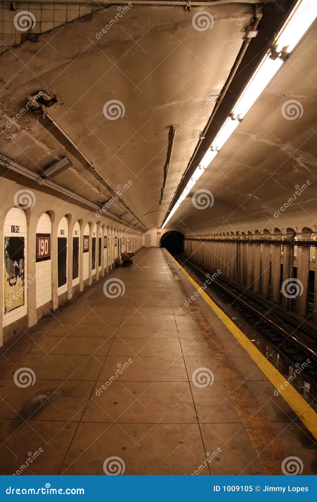 Stazione di metro immagine stock. Immagine di stazione - 1009105