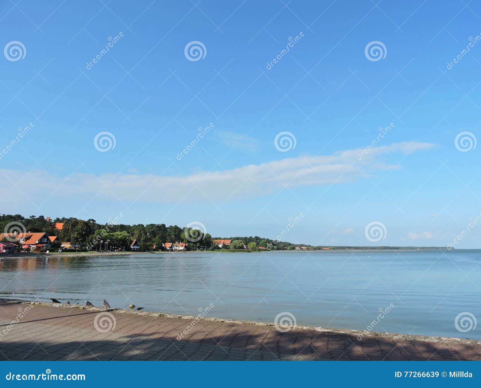 Stazione Turistica Di Nida, Lituania Immagine Stock - Immagine di vista ...