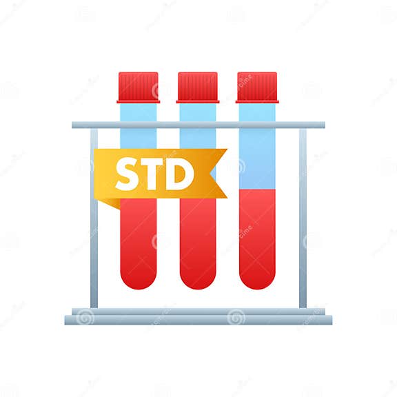Std for Banner Design.STD, Sexual Transmitted Disease Vector Icon. Stock Vector - Illustration ...