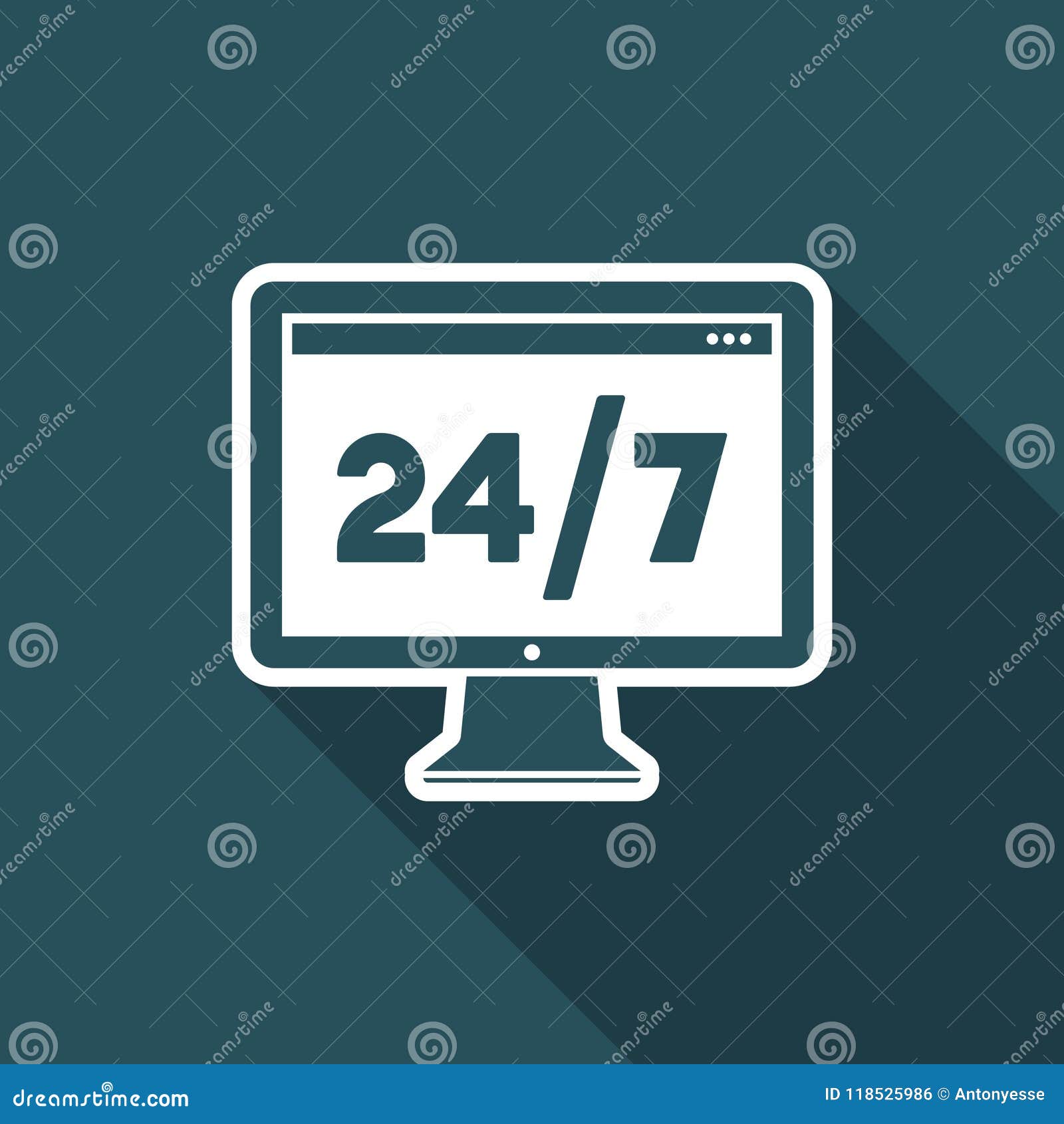 Steady Data Services - Vector Web Icon Stock Vector - Illustration of ...