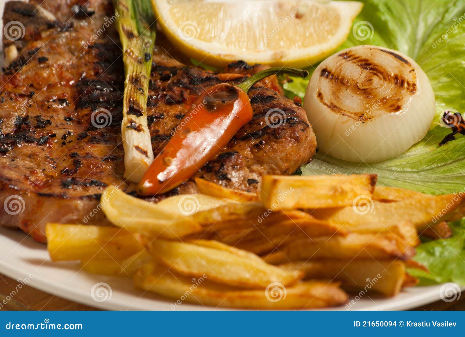 Steak stock photo. Image of diet, beef, food, grilled - 21650094