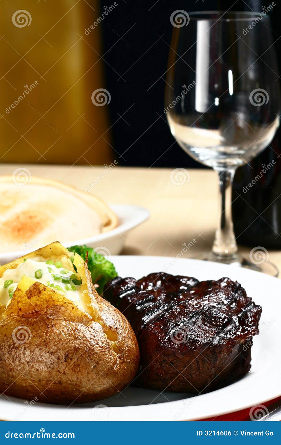 Steak stock photo. Image of eating, cuisine, juicy, baked - 3214606