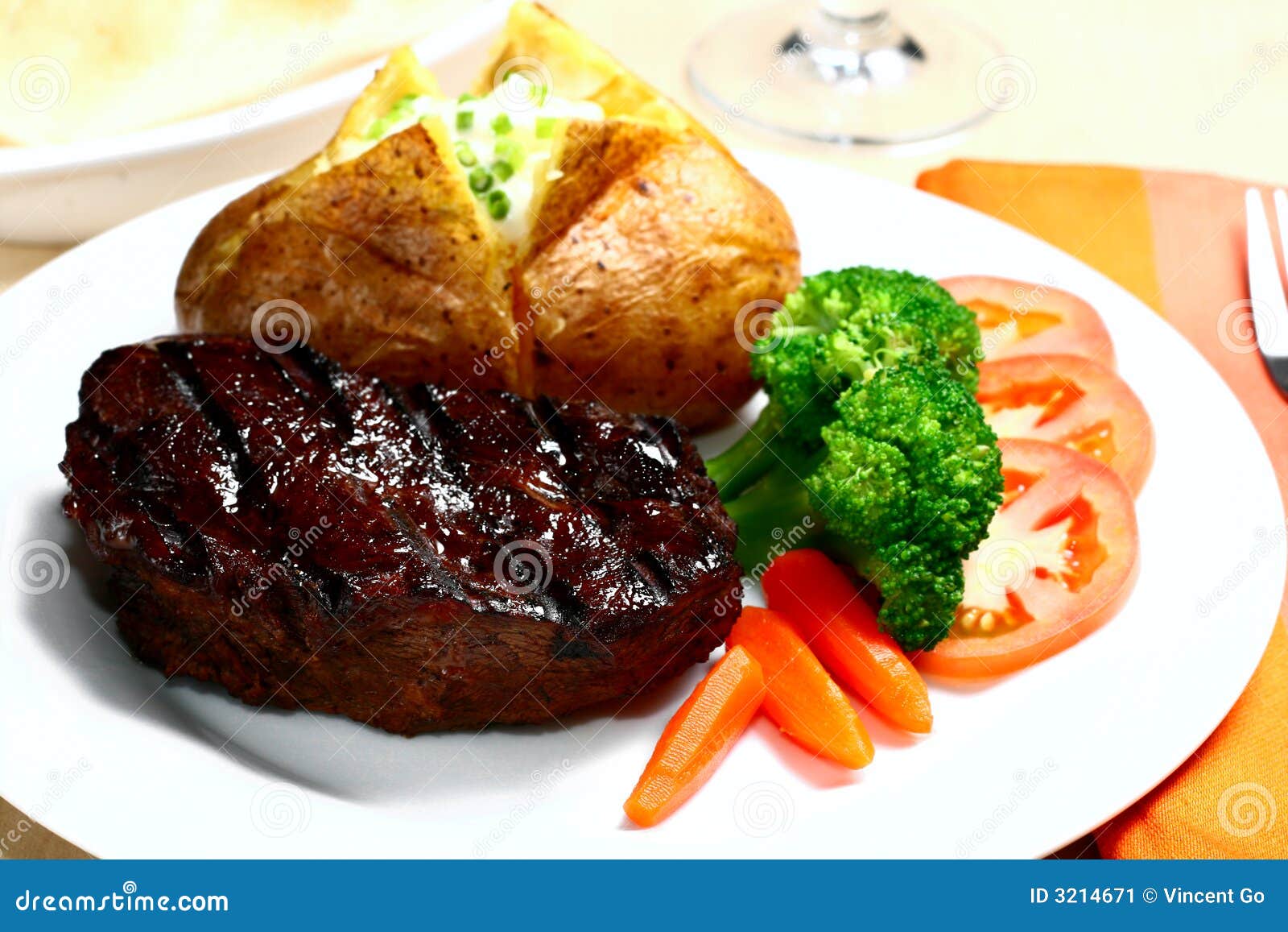 Steak stock image. Image of juicy, cuisine, meat, grilled - 3214671