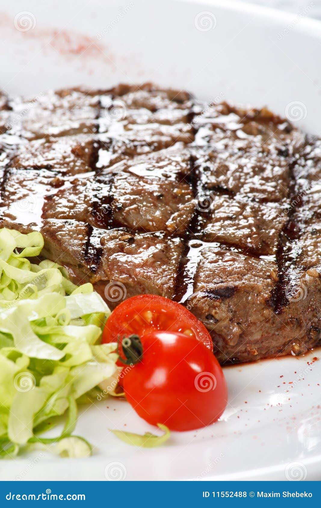 Steak dinner stock photo. Image of cook, barbecue, cabbage - 11552488