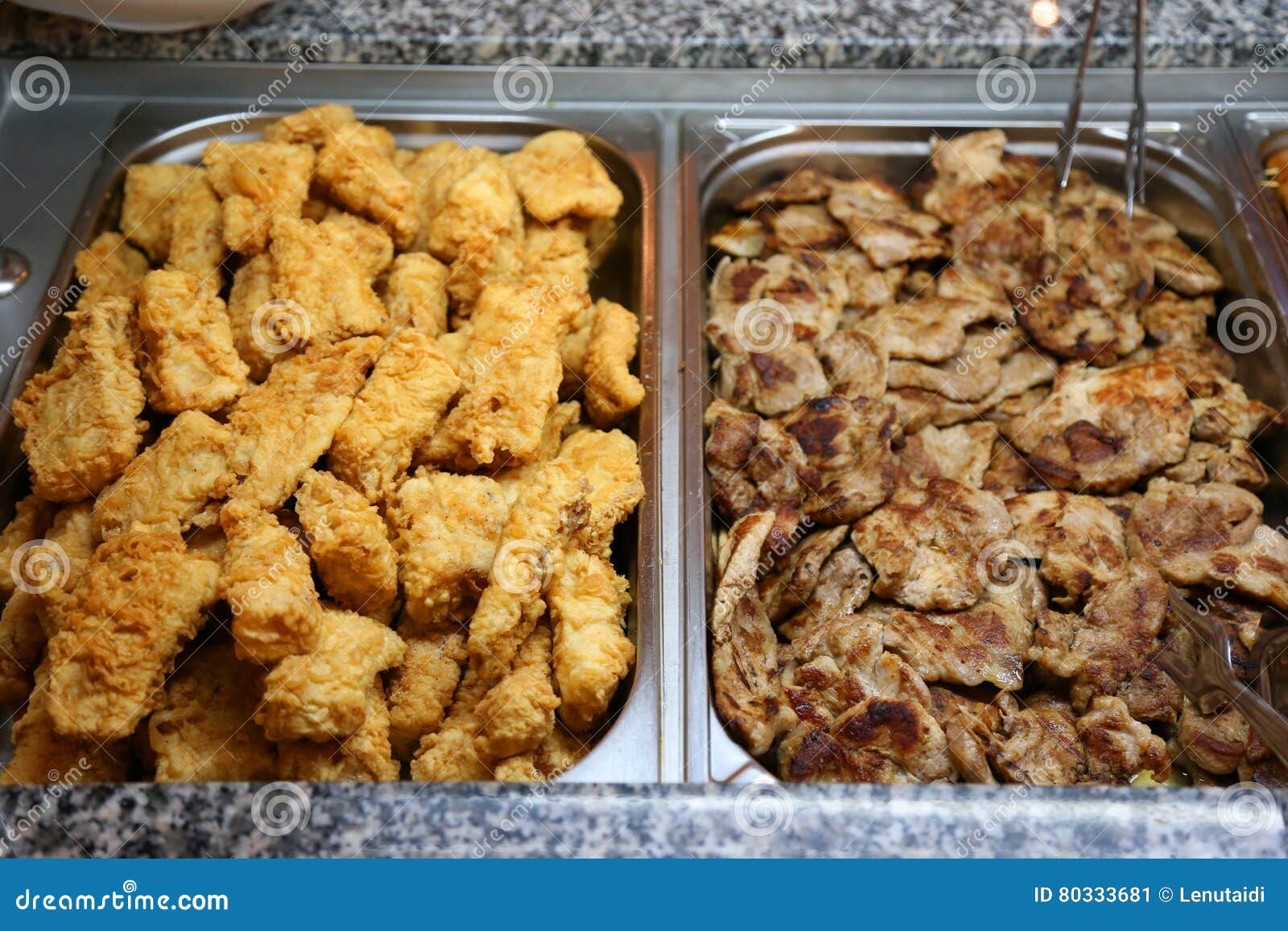 Steak and fish fillet stock image. Image of tasty, grilled - 80333681