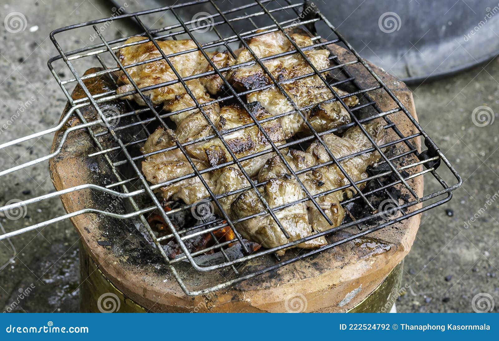 The steak stock photo. Image of braai, outdoors, steak - 222524792