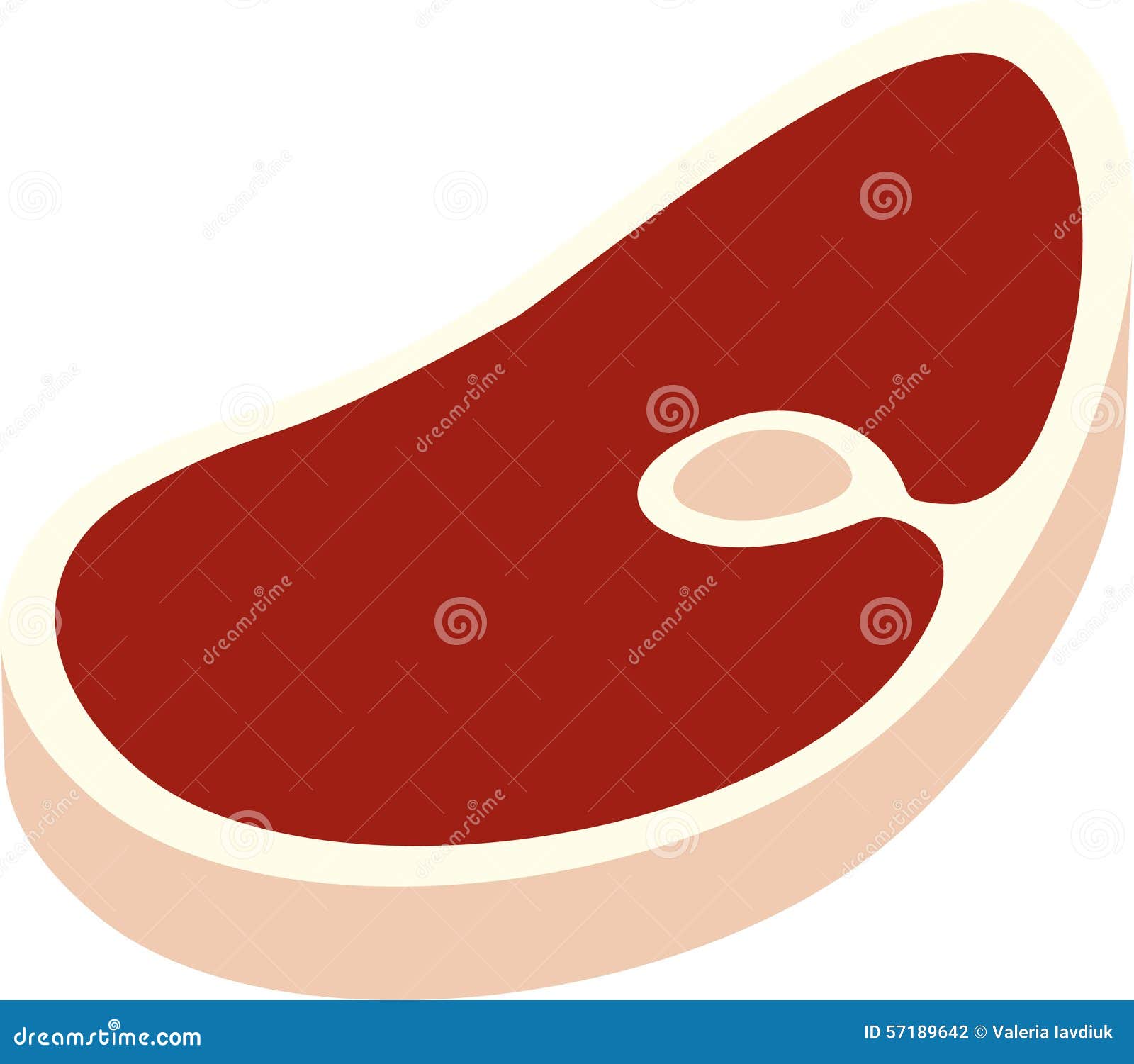 Steak icon stock vector. Illustration of freshness, mutton - 57189642
