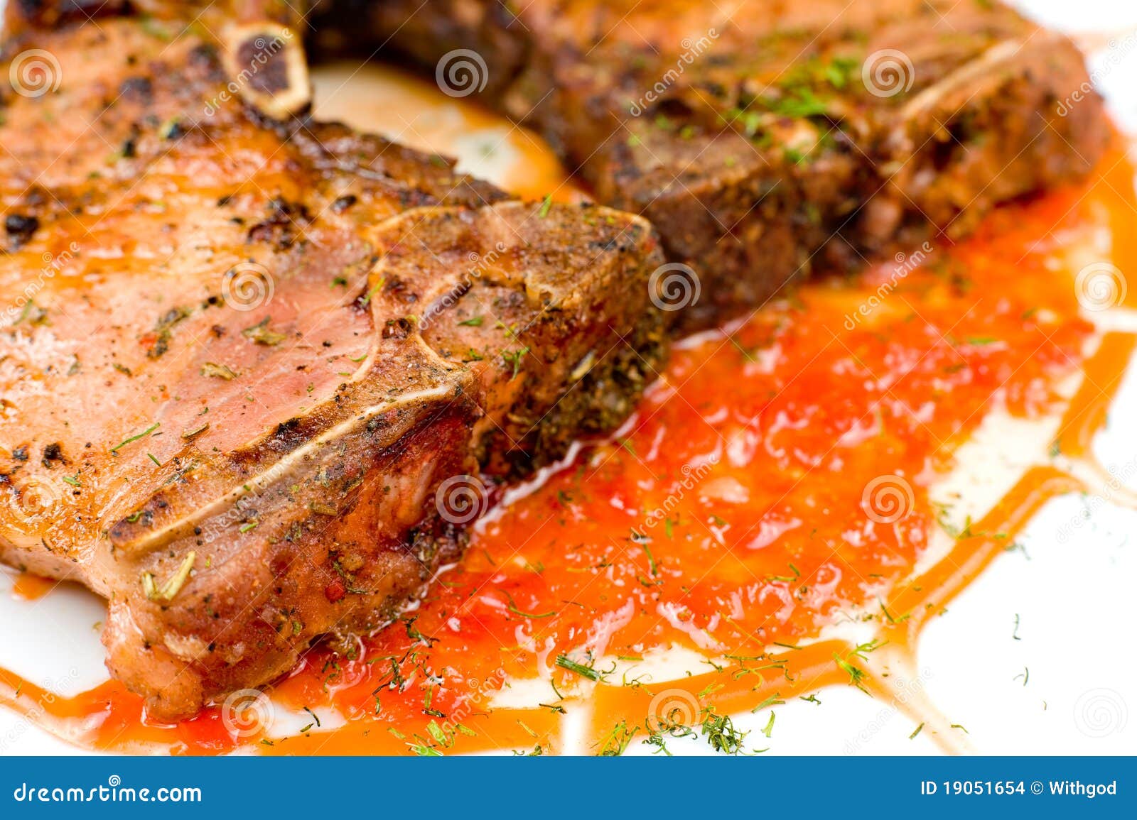 Steak, macro stock photo. Image of steak, tomato, selective - 19051654