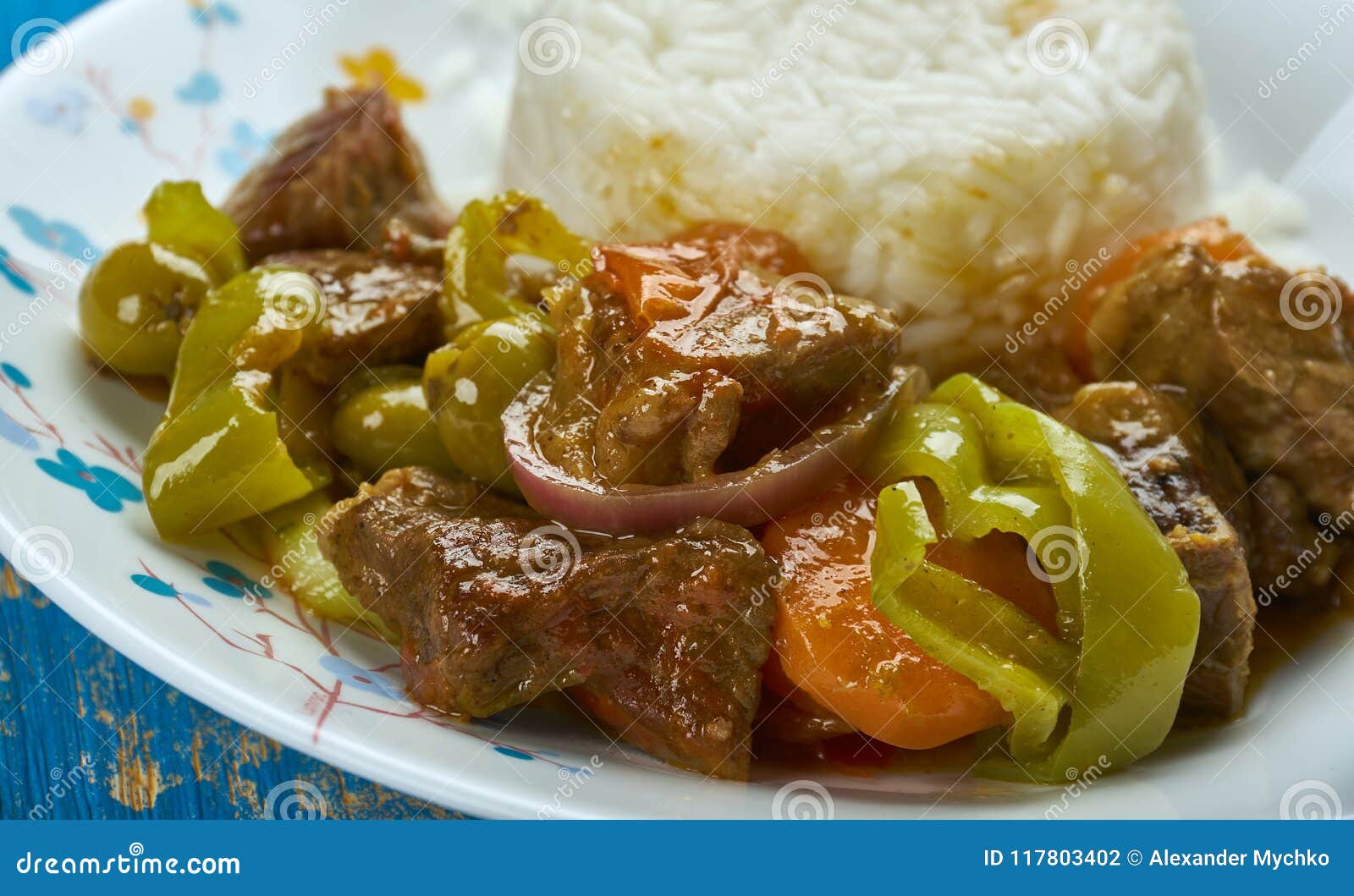 Steak Picado stock photo. Image of dinner, edible, beef - 117803402