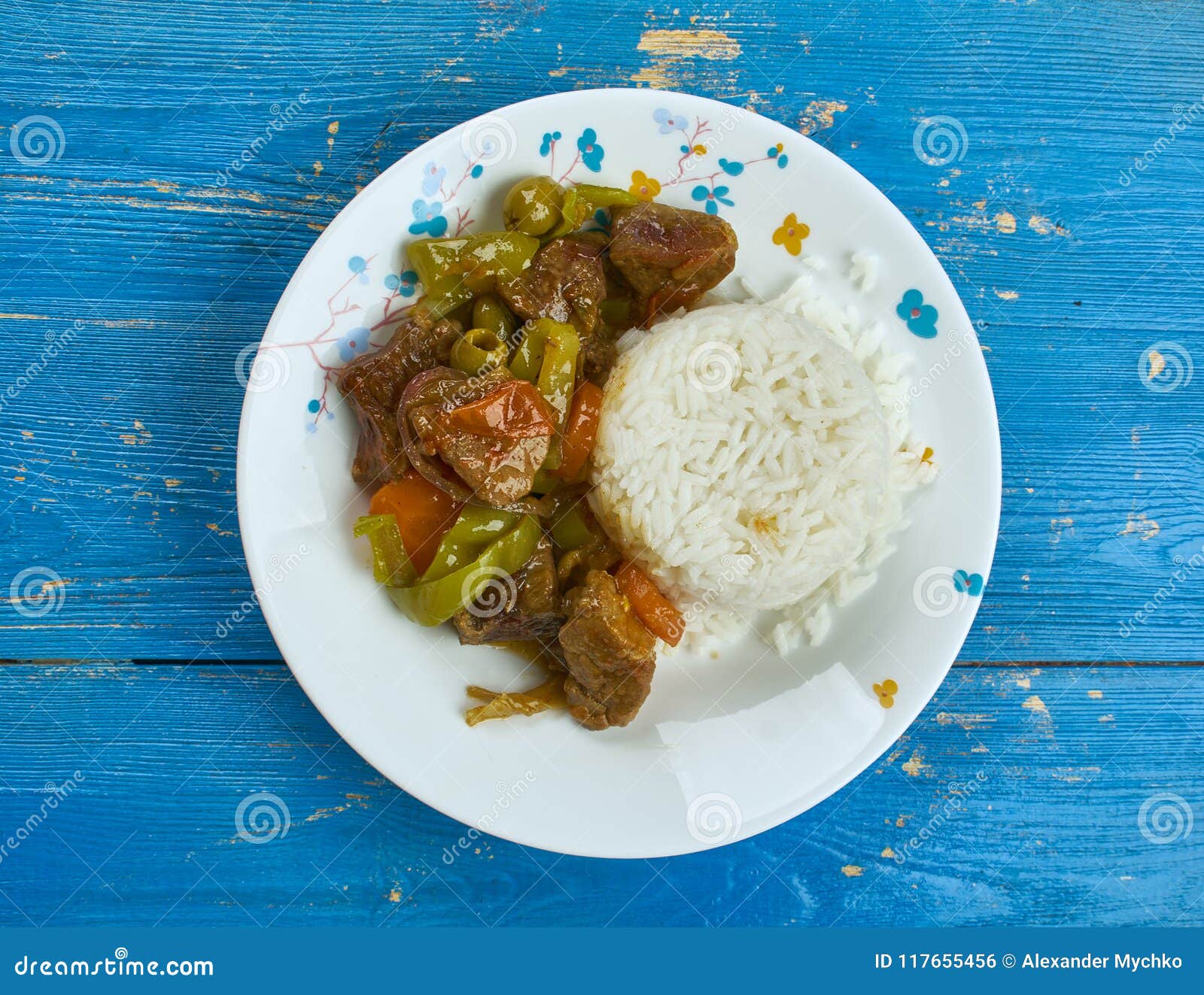 Steak Picado stock photo. Image of cilantro, picado - 117655456