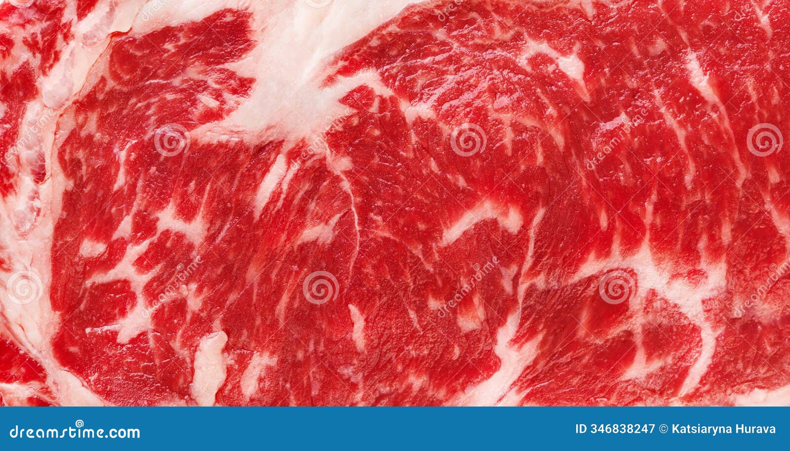 Steak Raw Meat. Marble Meat Beef Steak Texture Close Up Background. Top ...